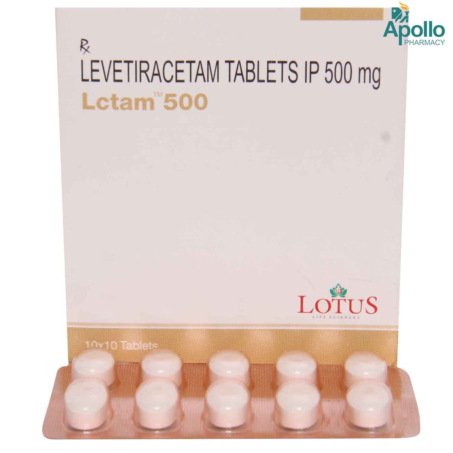 Lctam 500 Tablet 10's Price, Uses, Side Effects, Composition - Apollo ...
