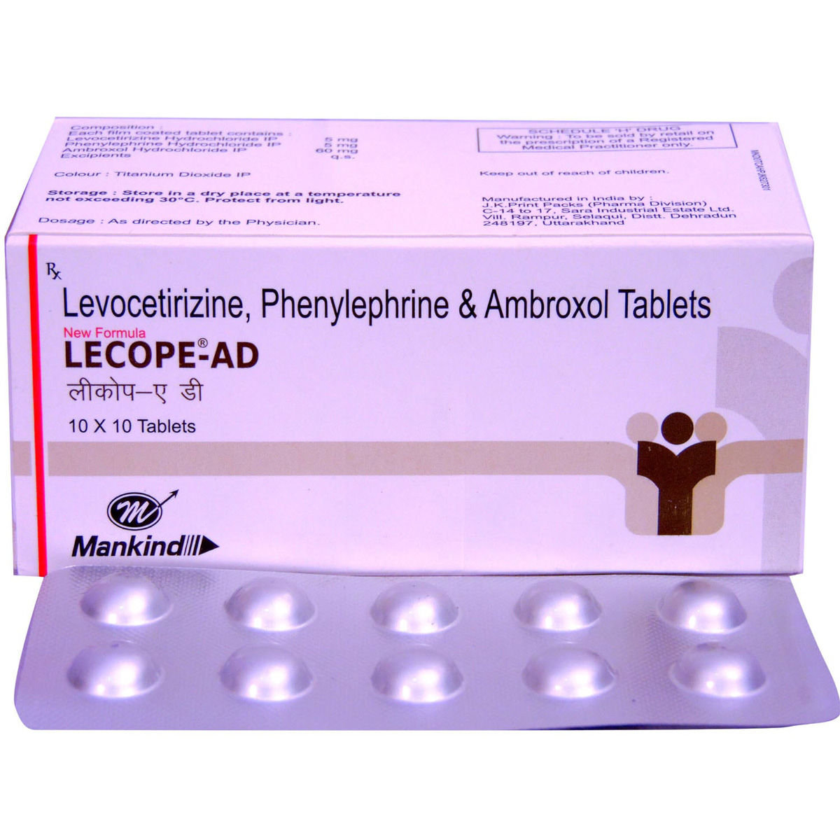 Lecope-AD Tablet 10's Price, Uses, Side Effects, Composition - Apollo Pharmacy
