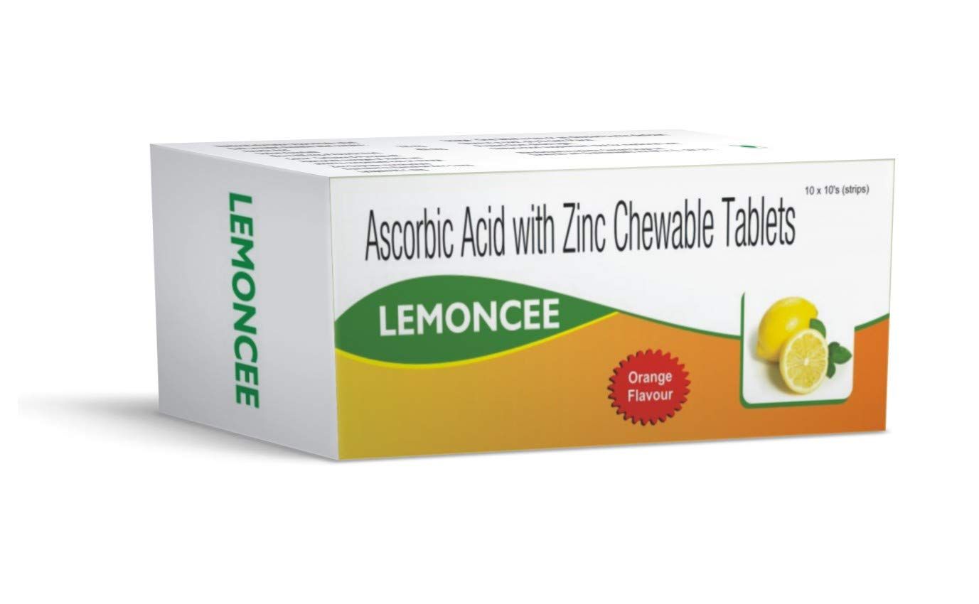Lemoncee Orange Flav Chewable Tablet 10's Price, Uses, Side Effects ...