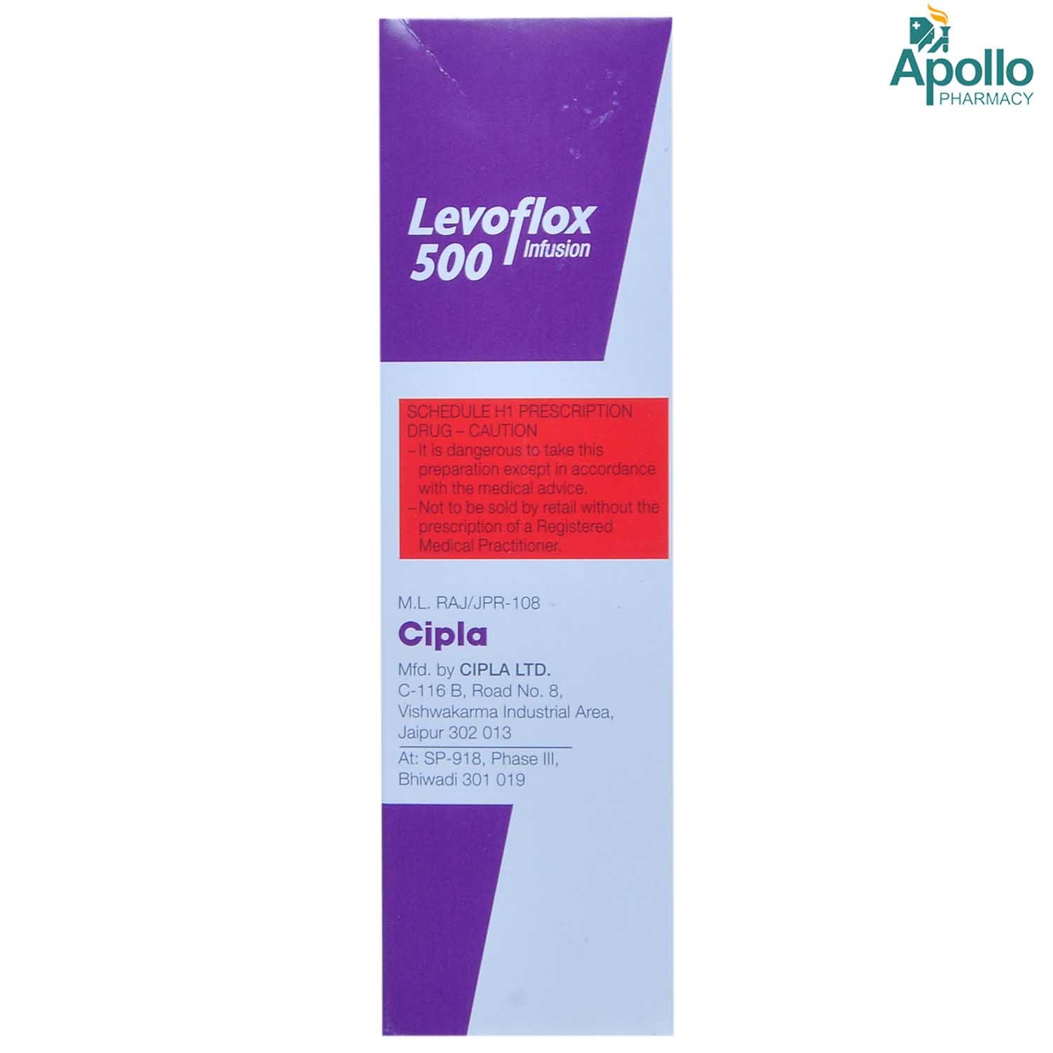 LEVOFLOX IV INJECTION 100ML Price, Uses, Side Effects, Composition ...