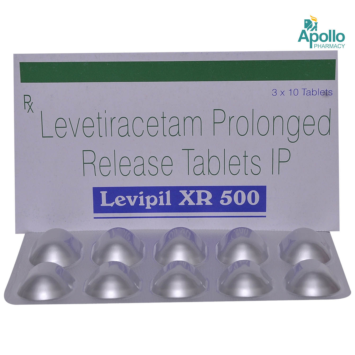 Levipil XR 500 Tablet 10's Price, Uses, Side Effects, Composition ...