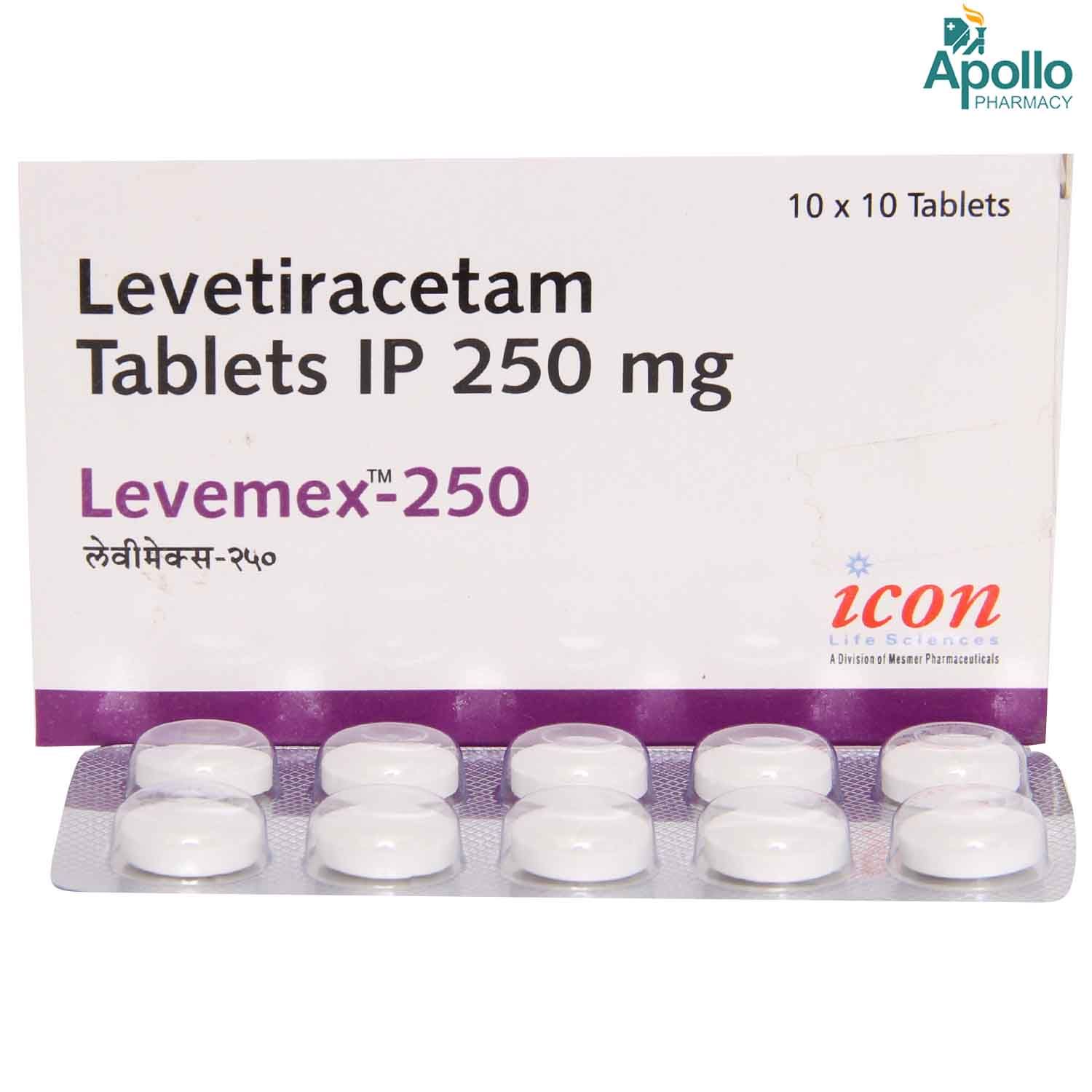Levemex 250 Tablet Price, Uses, Side Effects, Composition - Apollo Pharmacy