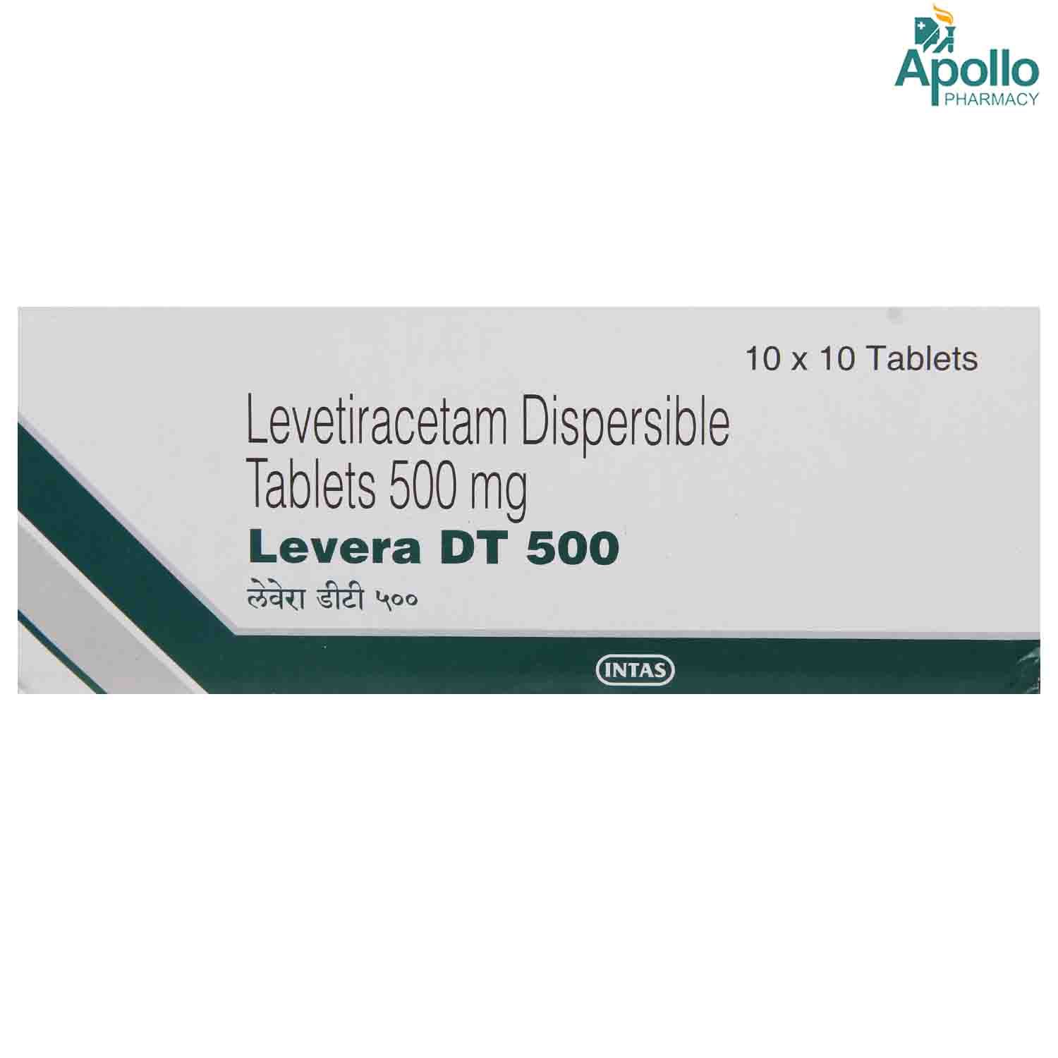 Levera DT 500 Tablet 10's Price, Uses, Side Effects, Composition ...
