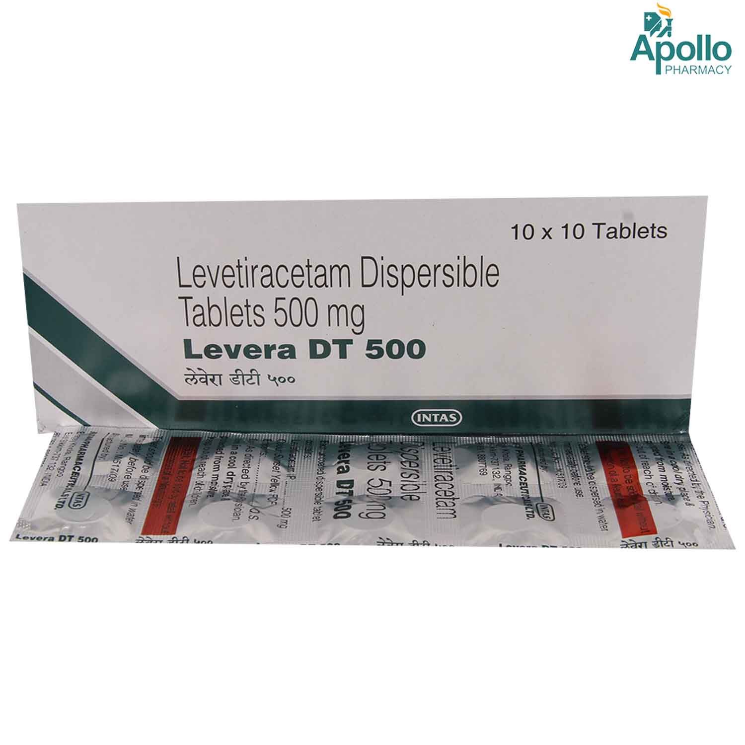 Levera DT 500 Tablet 10's Price, Uses, Side Effects, Composition ...