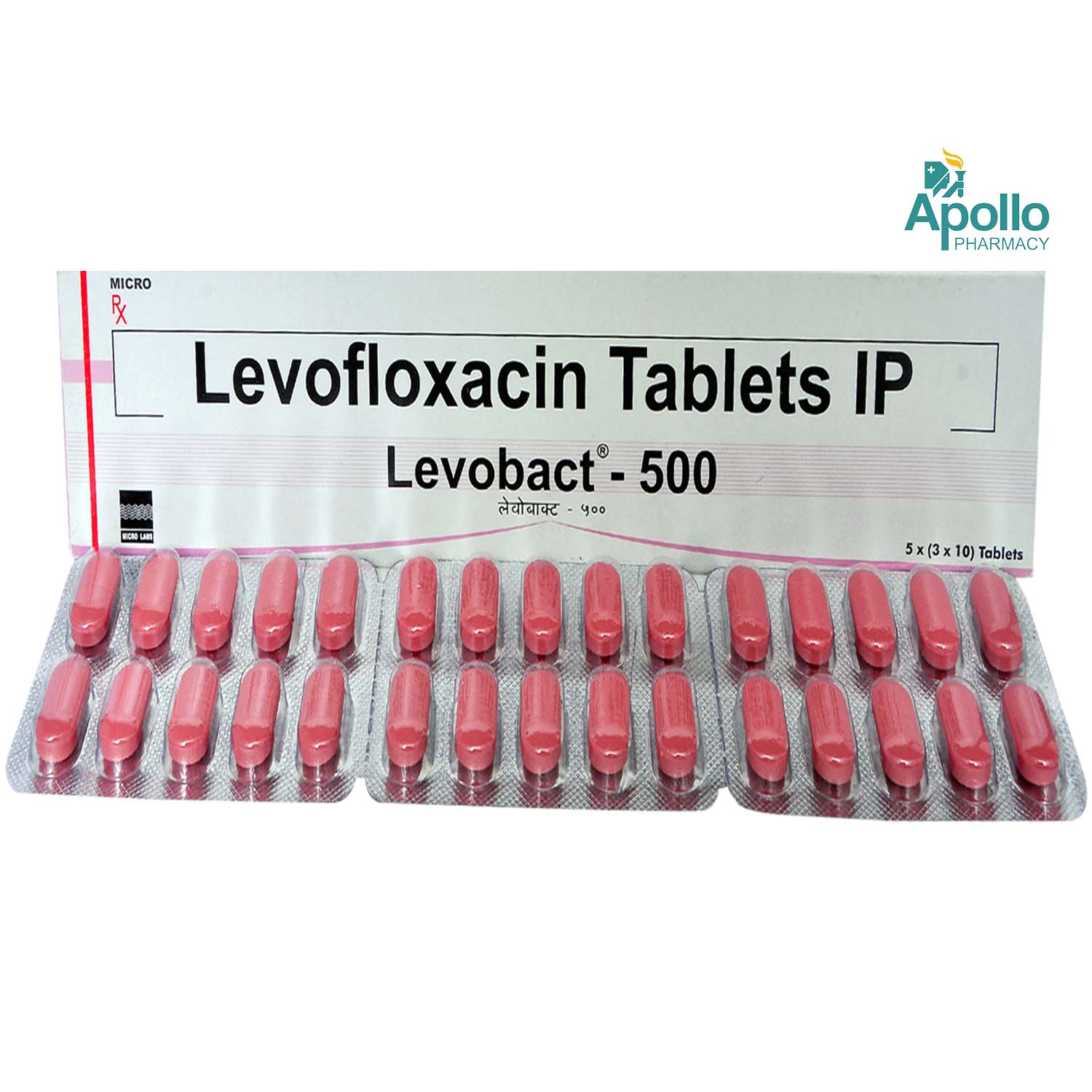 Levobact-500 Tablet 10's Price, Uses, Side Effects, Composition ...
