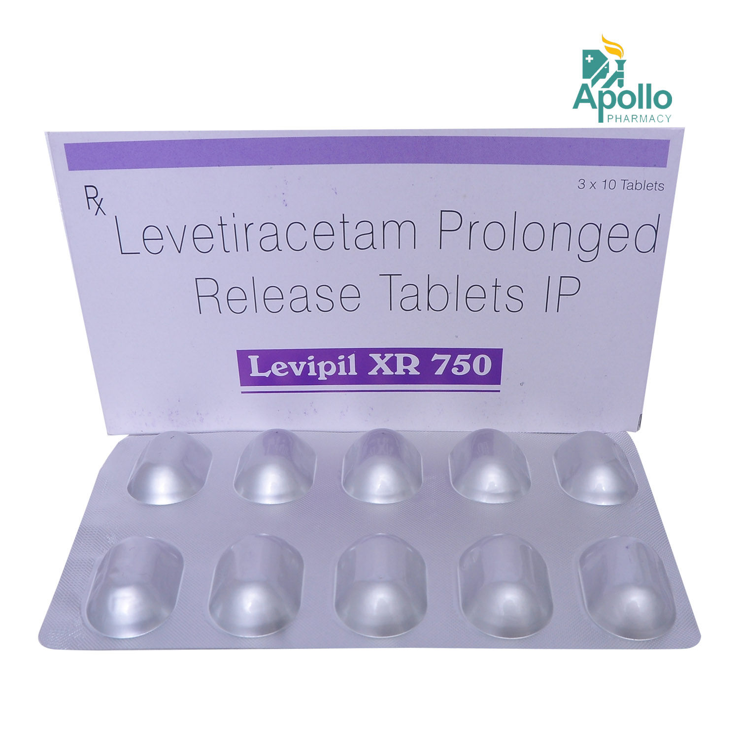 Levipil Xr 750Mg Tablet 10'S Price, Uses, Side Effects, Composition ...