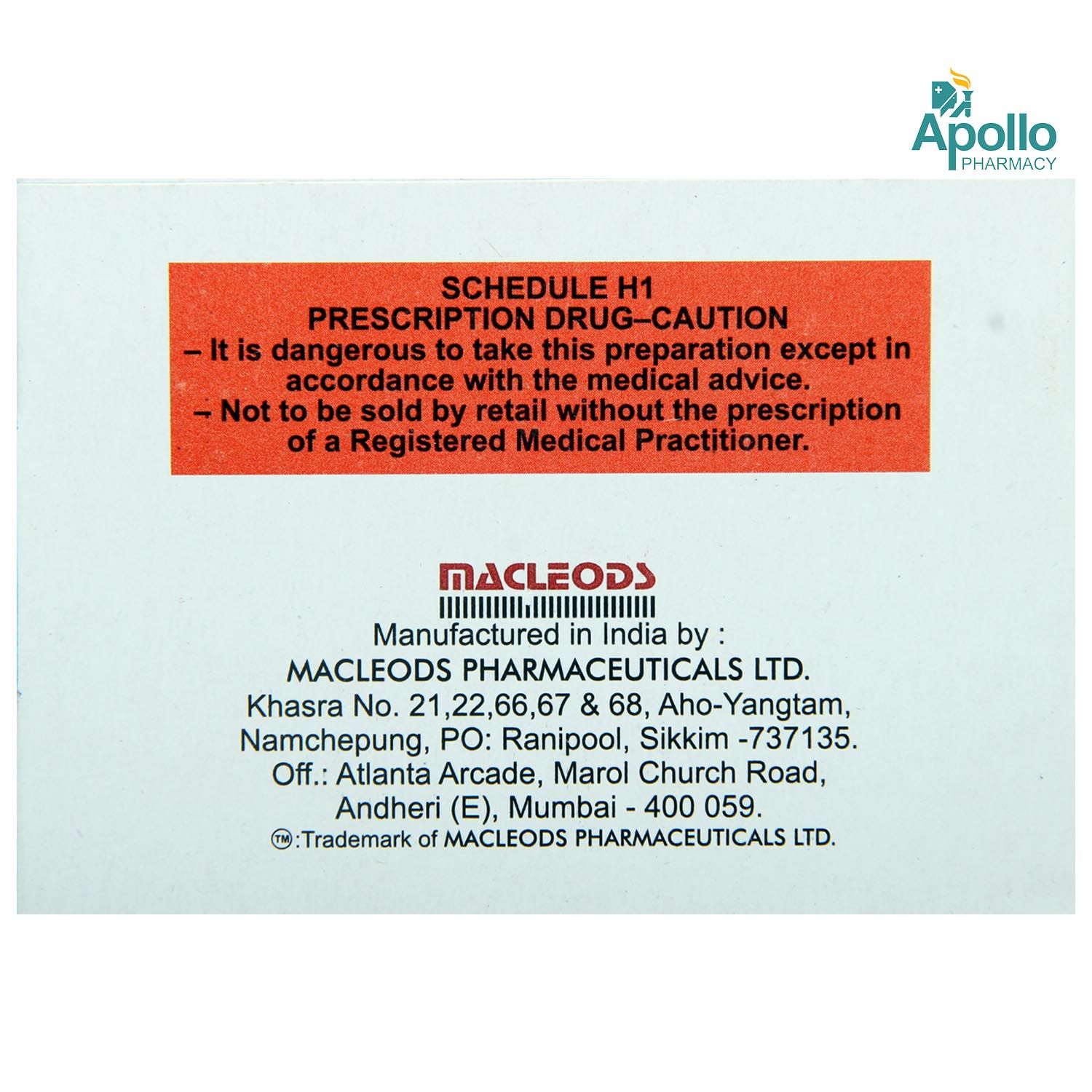 Levomac 250Mg Tablet 10'S Price, Uses, Side Effects, Composition ...