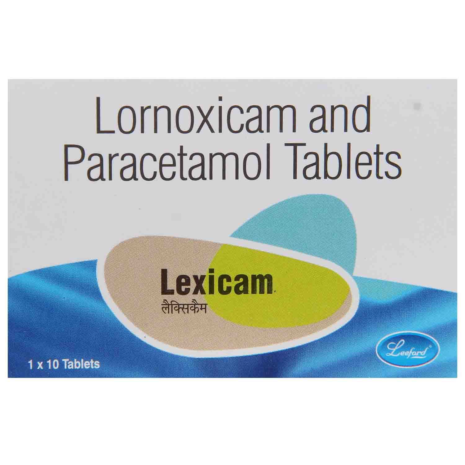 LEXICAM TABLET Price, Uses, Side Effects, Composition - Apollo Pharmacy