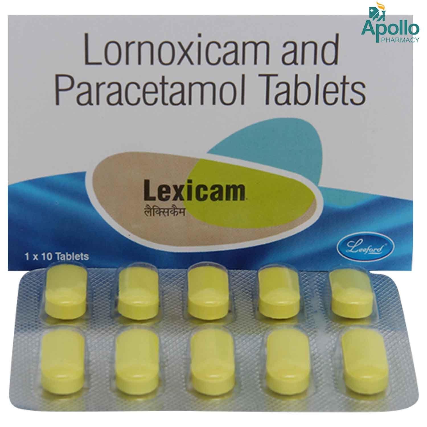 LEXICAM TABLET Price, Uses, Side Effects, Composition - Apollo Pharmacy