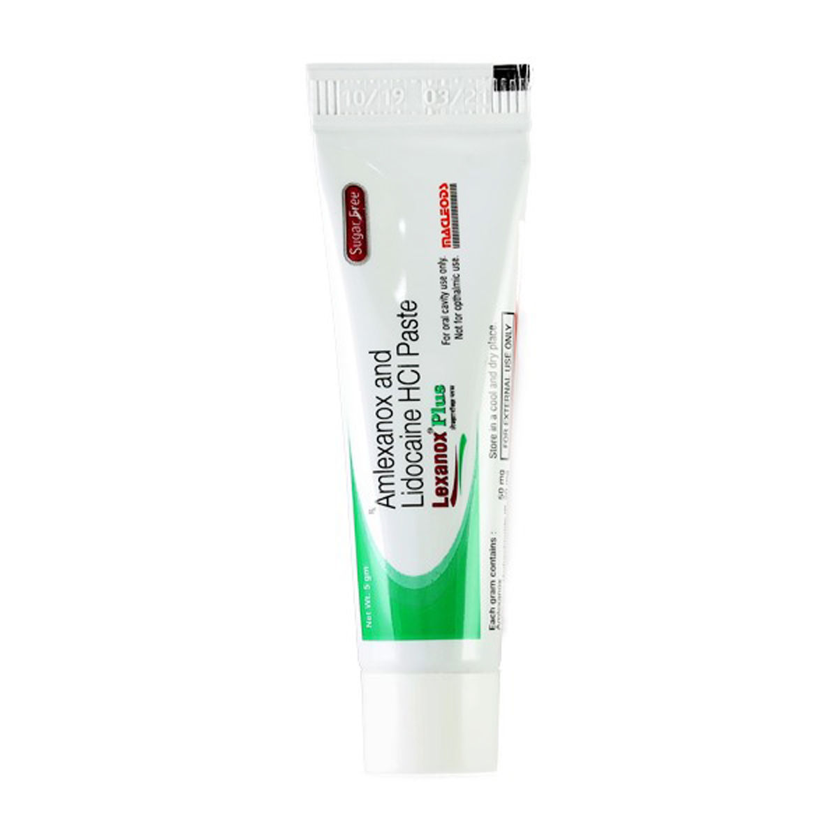 Lexanox Plus Oral Paste, 5 gm Price, Uses, Side Effects, Composition ...