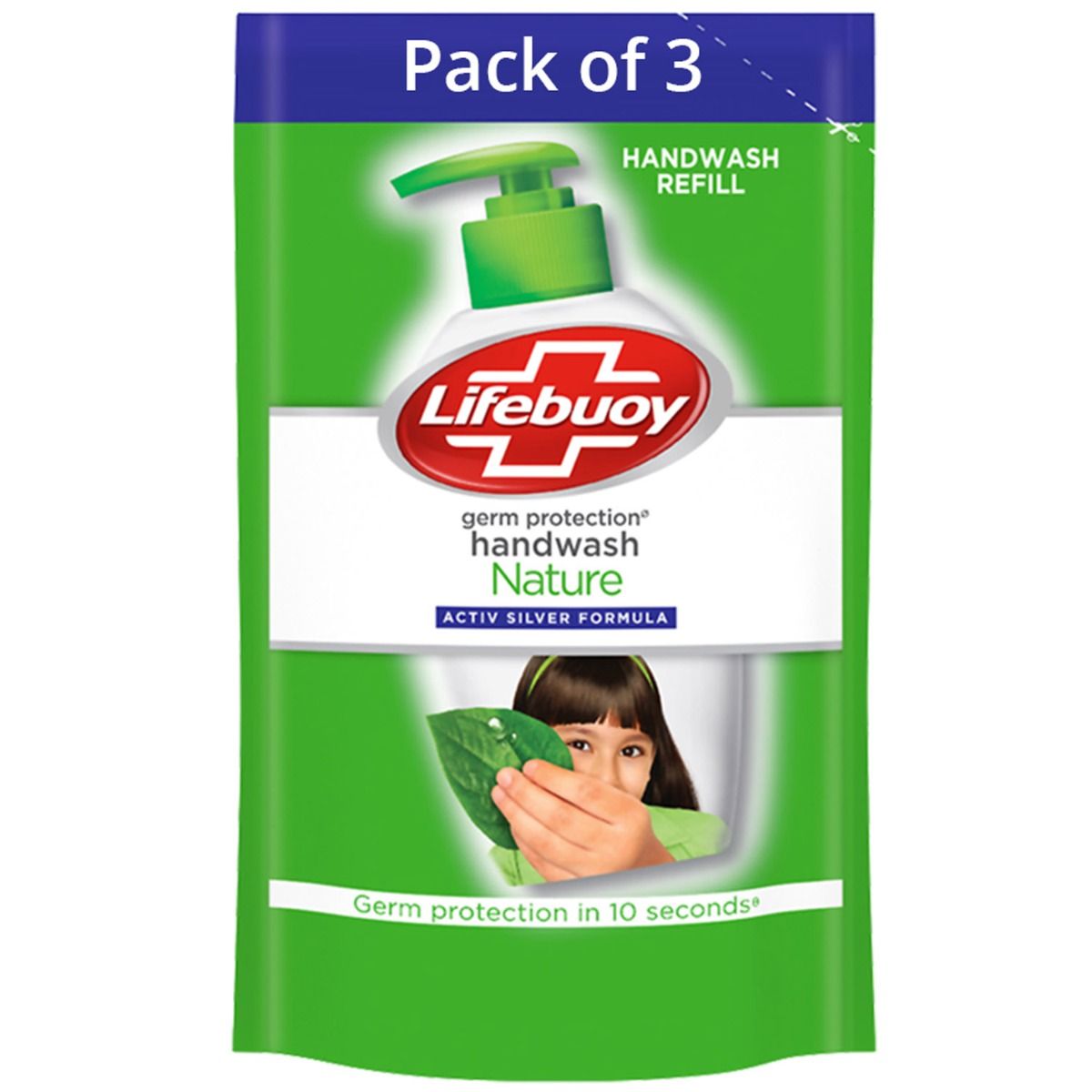 Lifebuoy Total 10 Activ Naturol Germ Protection Handwash Refill 185 ml ...