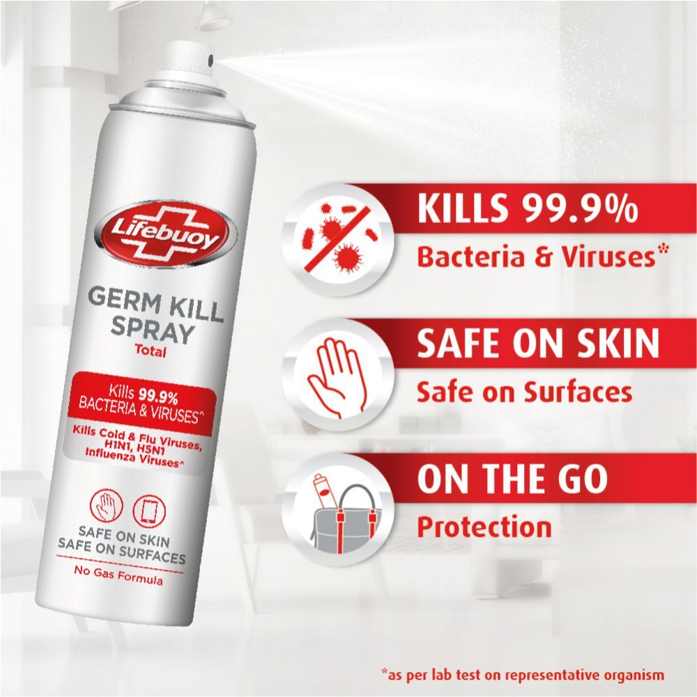 Lifebuoy Germ Kill Spray, 75 ml Price, Uses, Side Effects, Composition ...