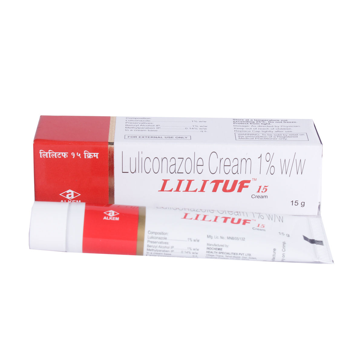 Lilituf Cream 15gm Price, Uses, Side Effects, Composition - Apollo Pharmacy