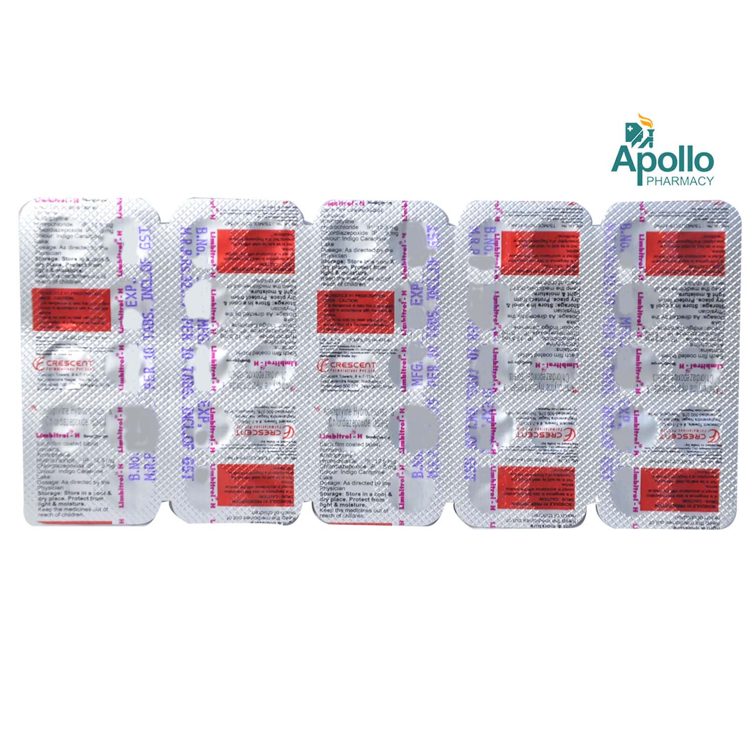 LIMBITROL H TABLET Price, Uses, Side Effects, Composition - Apollo Pharmacy