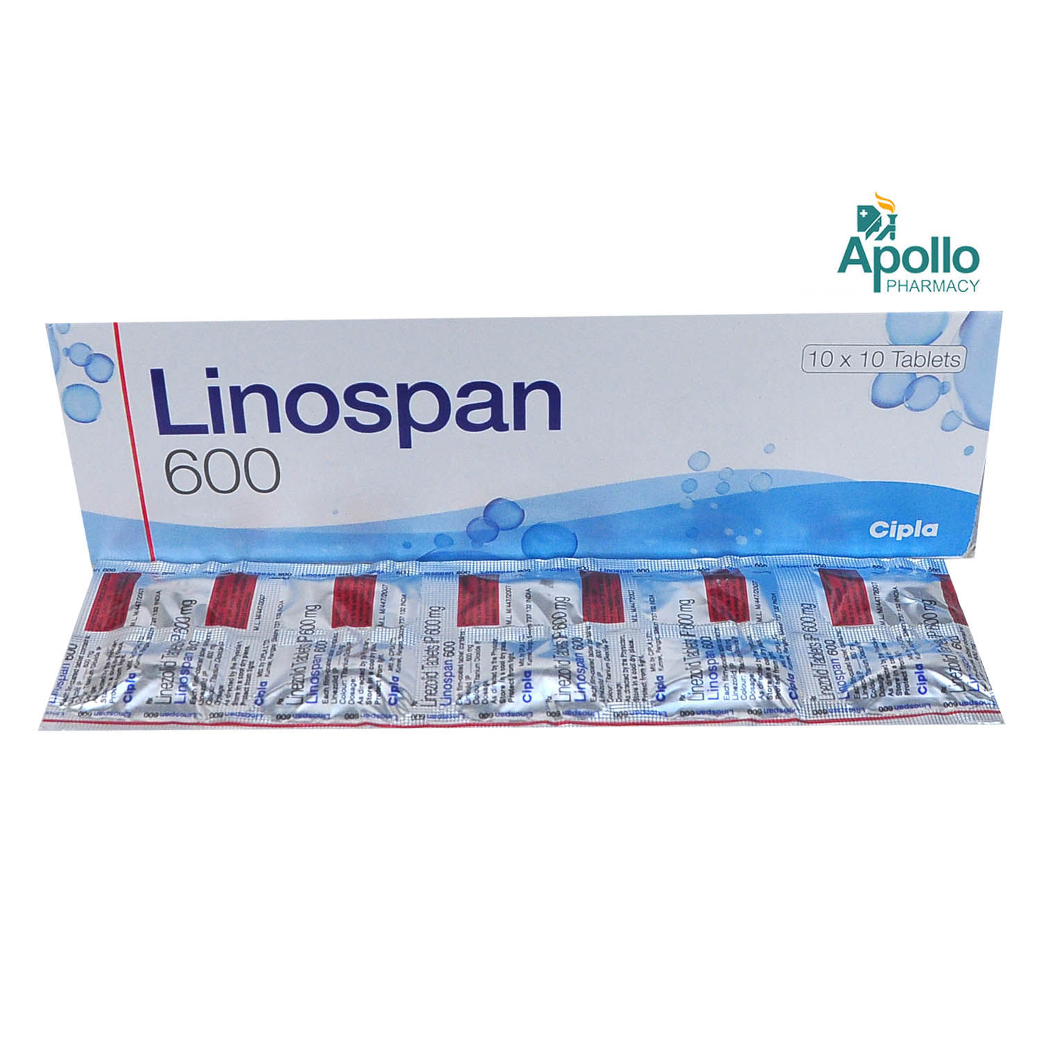 Linospan 600 Tablet 10's Price, Uses, Side Effects, Composition ...