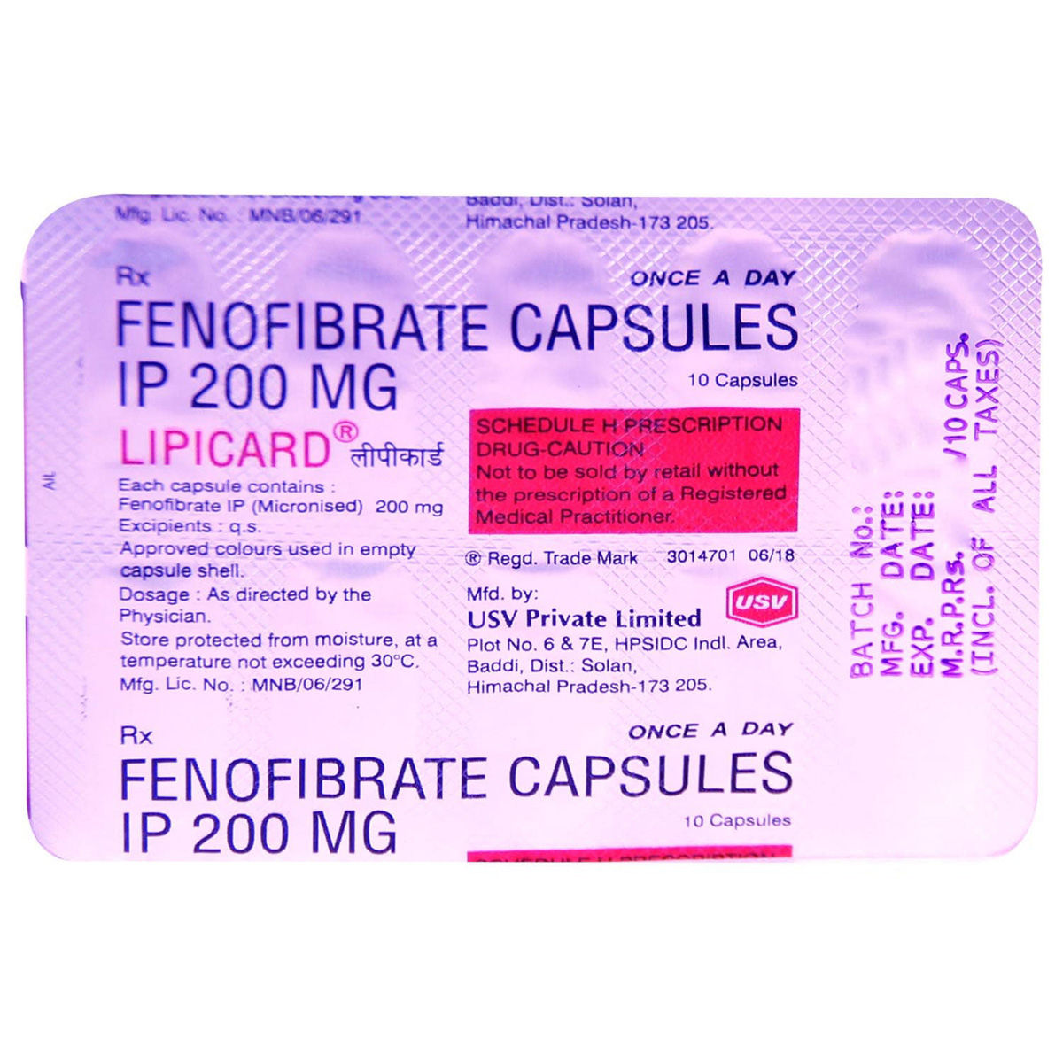 Lipicard Capsule 10's Price, Uses, Side Effects, Composition - Apollo ...