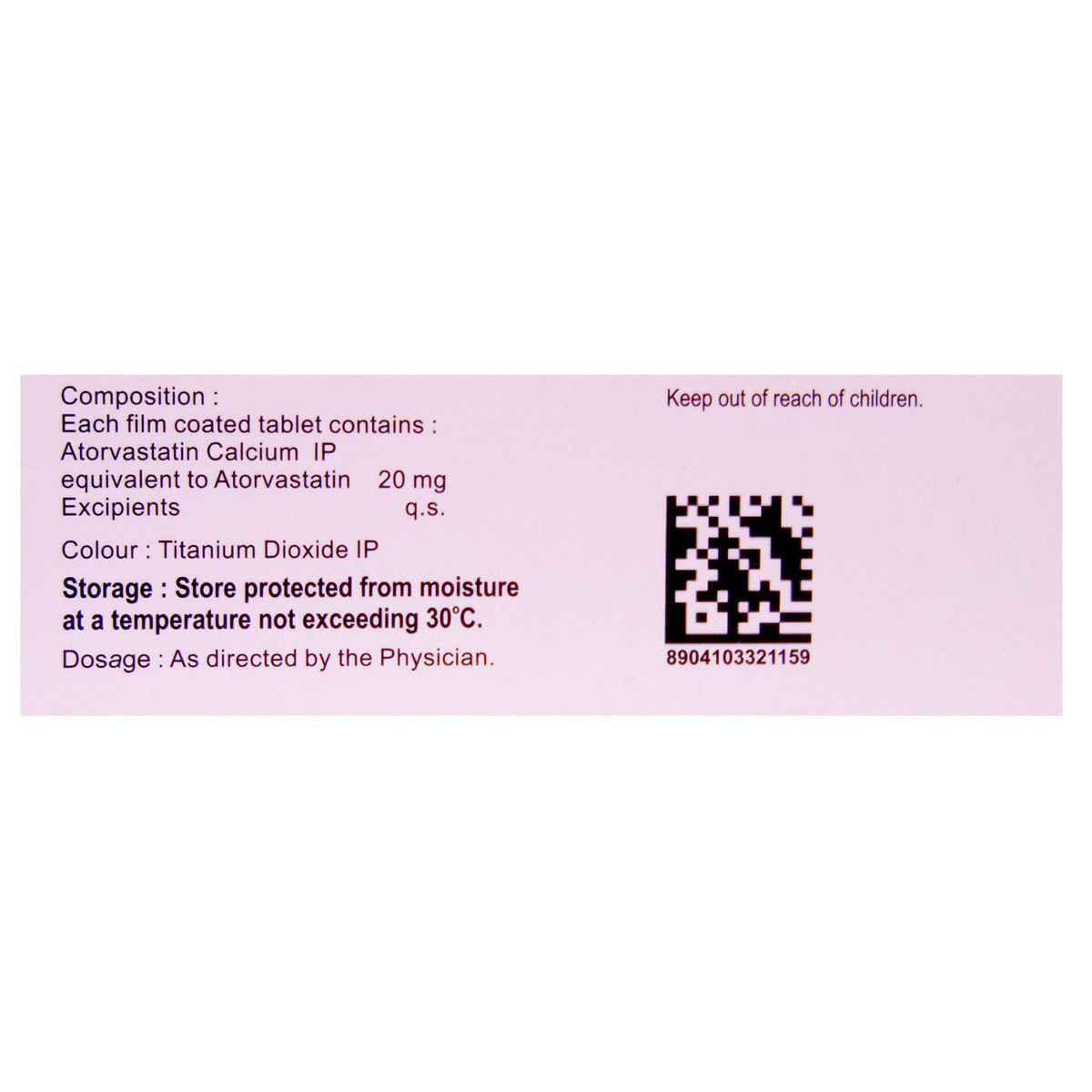 Lipikind 20 Tablet 10's Price, Uses, Side Effects, Composition - Apollo ...