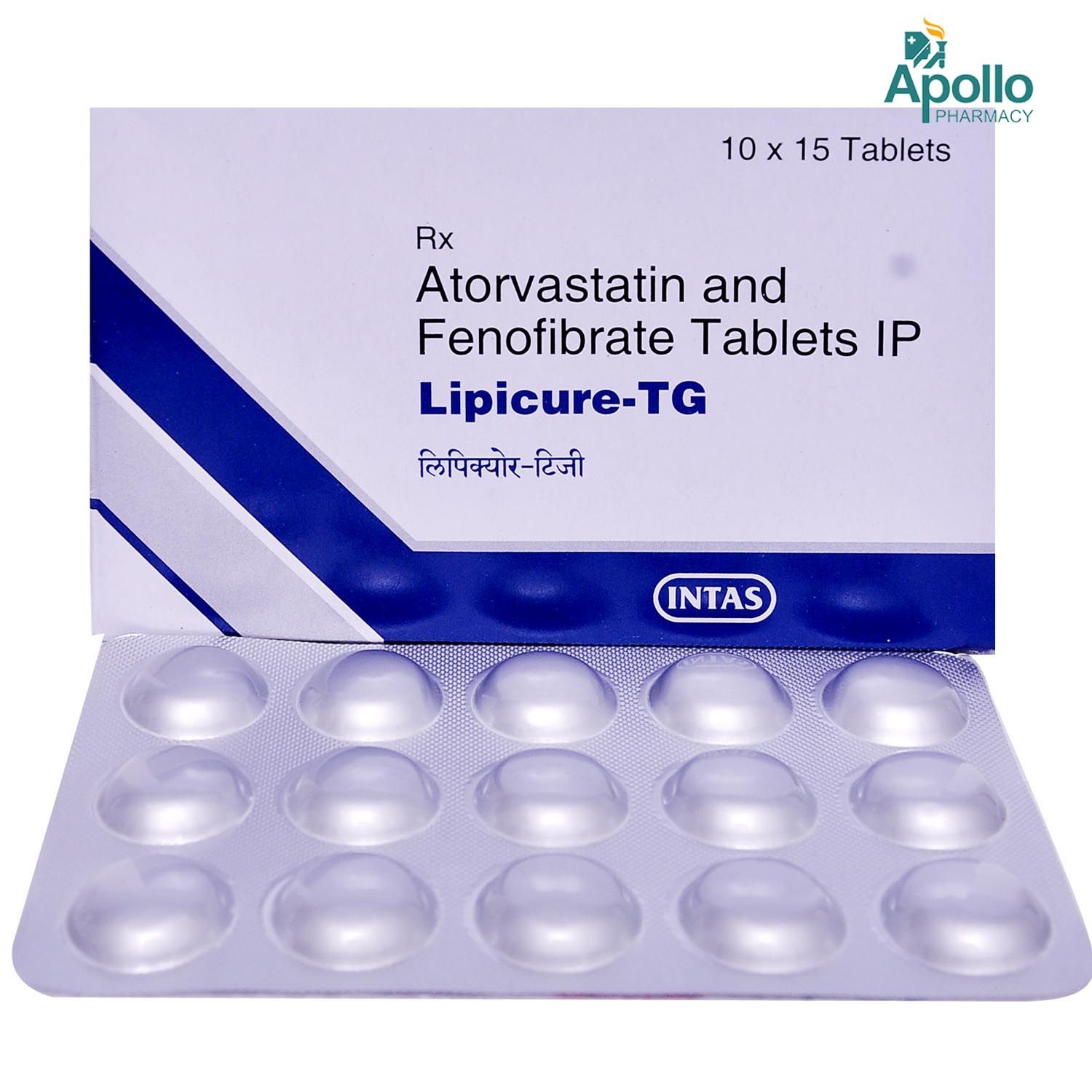 Lipicure-TG Tablet 15's Price, Uses, Side Effects, Composition - Apollo ...