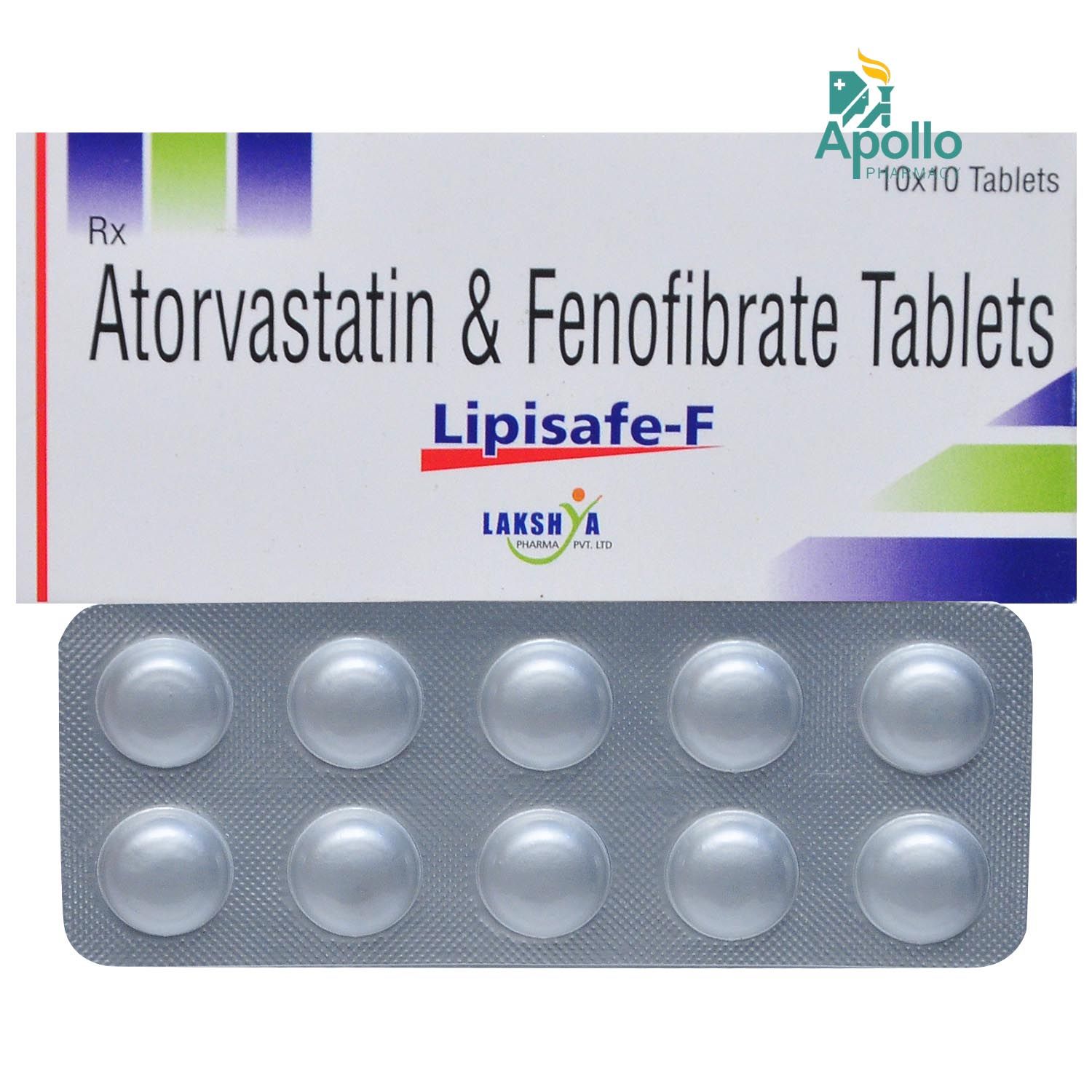 Lipisafe-F Tablet 10's Price, Uses, Side Effects, Composition - Apollo ...