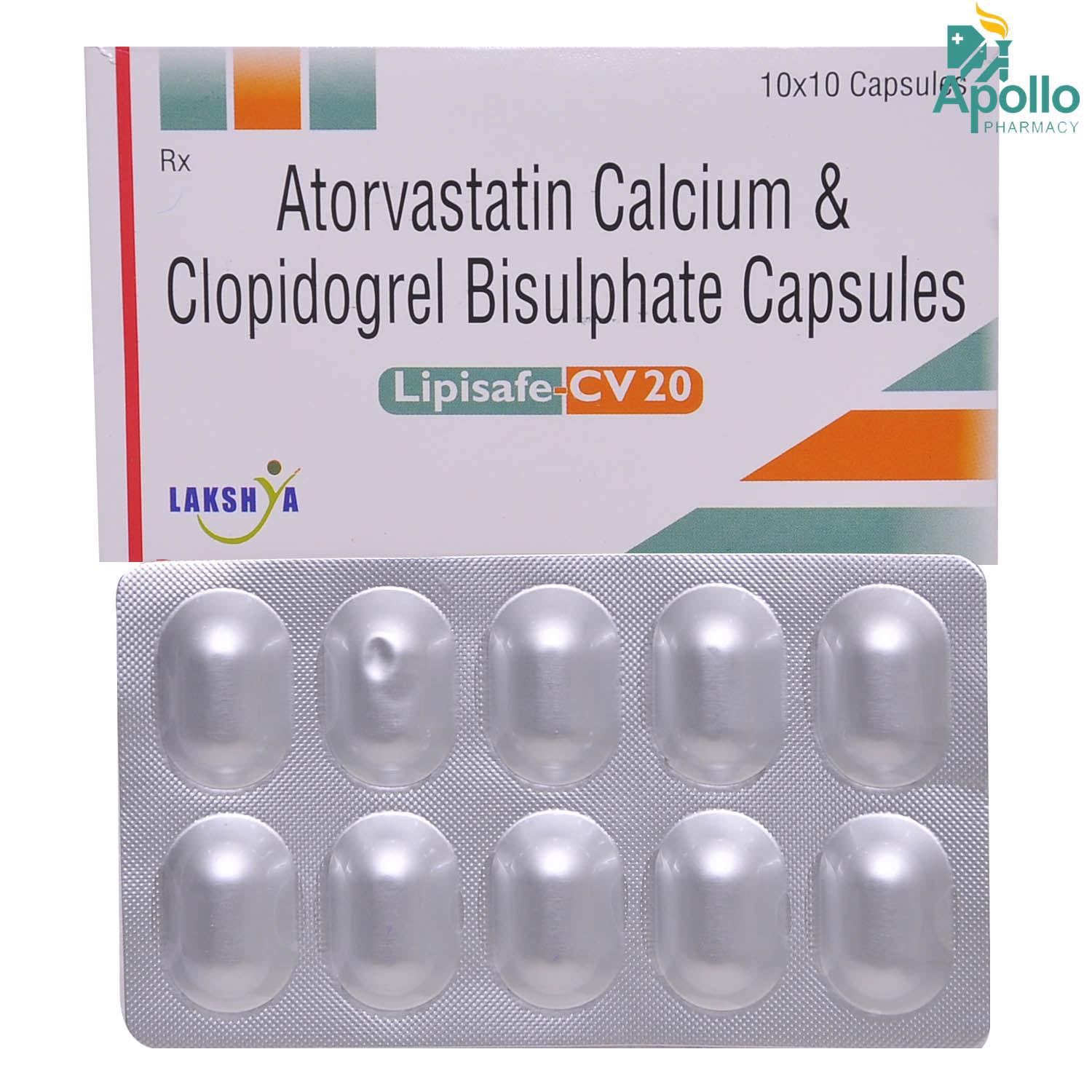 LIPISAFE CV 20 CAPSULE 10'S Price, Uses, Side Effects, Composition ...