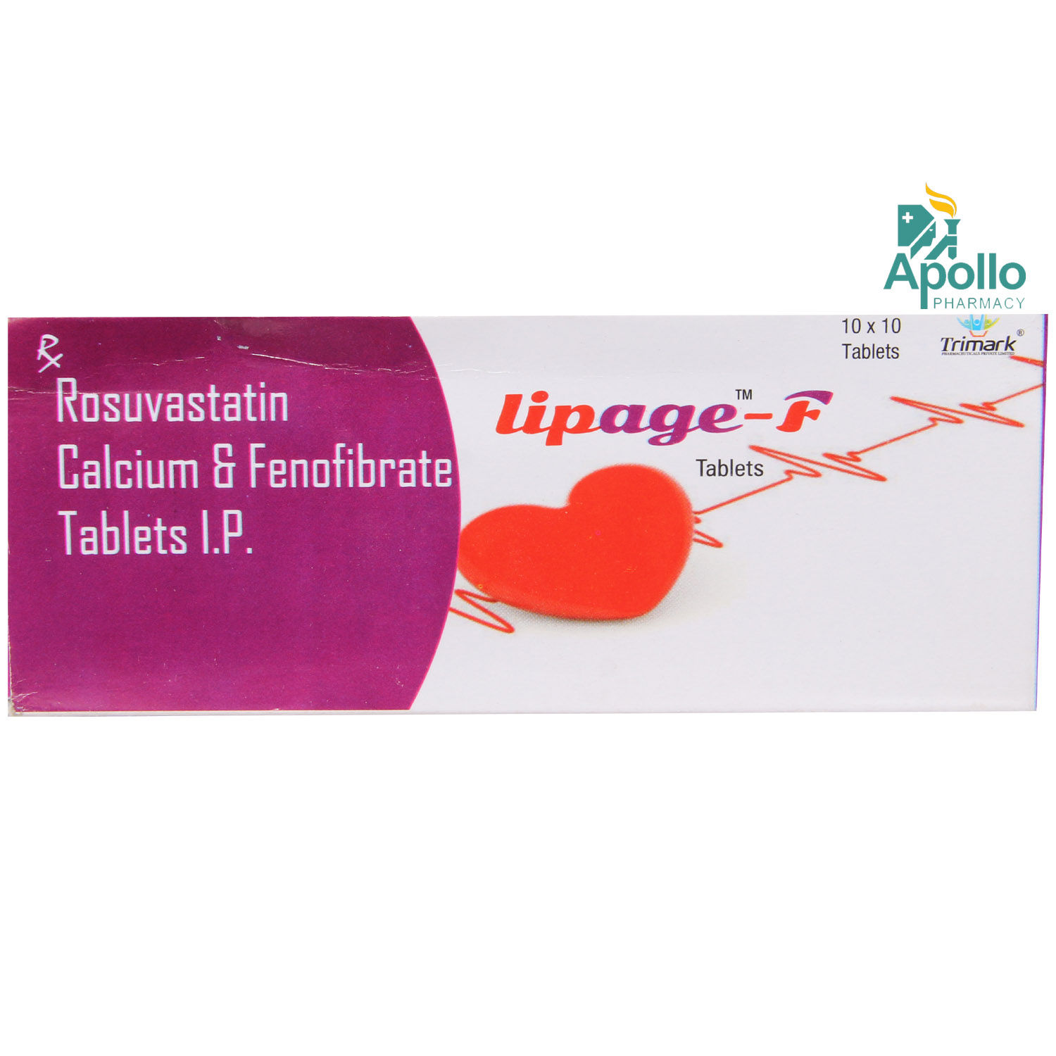 LIPAGE F TABLET 10'S Price, Uses, Side Effects, Composition - Apollo ...