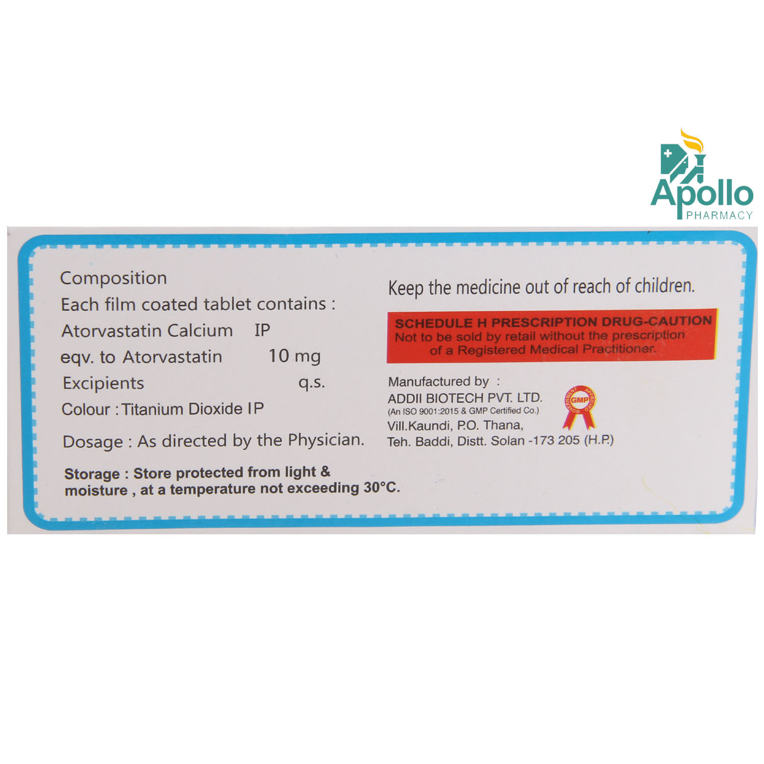 LIPISTAN 10MG TABLET 10'S Price, Uses, Side Effects, Composition ...