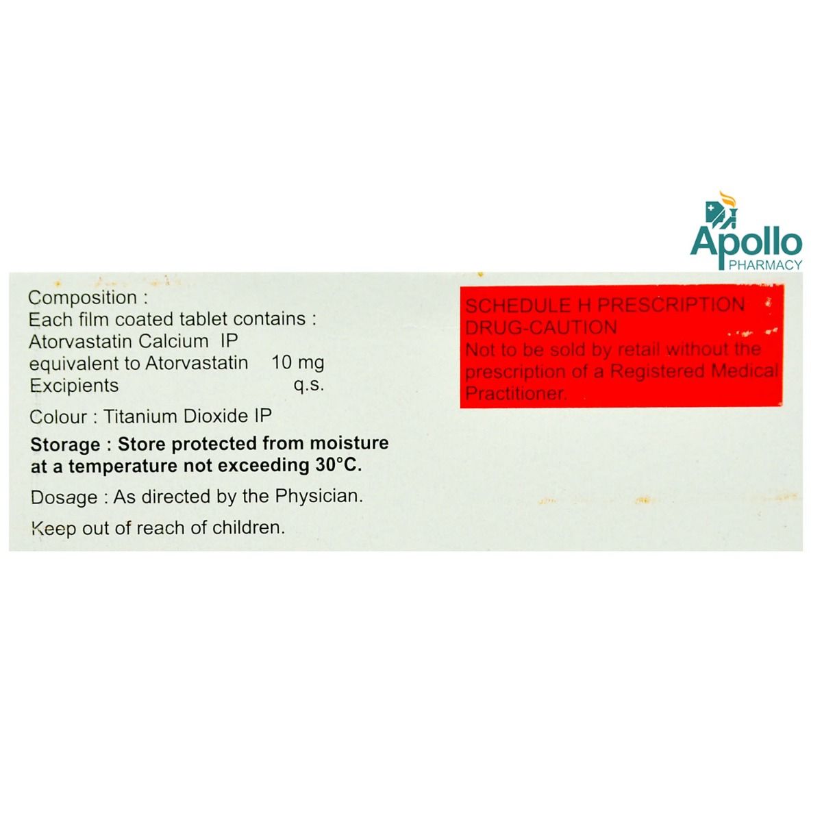 Lipikind 10 Tablet 15's Price, Uses, Side Effects, Composition - Apollo ...