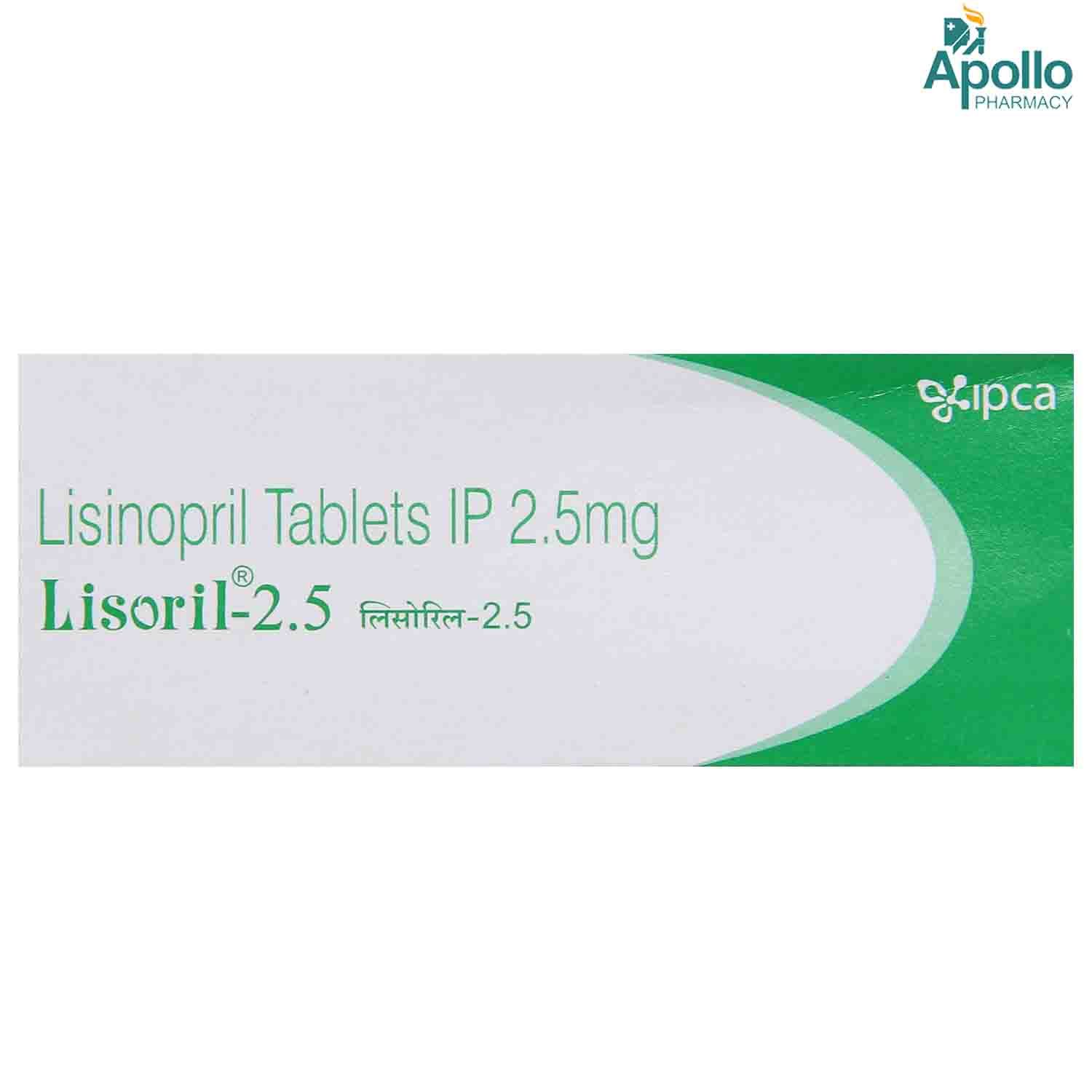 Lisoril 2.5 Tablet 10's Price, Uses, Side Effects, Composition - Apollo ...