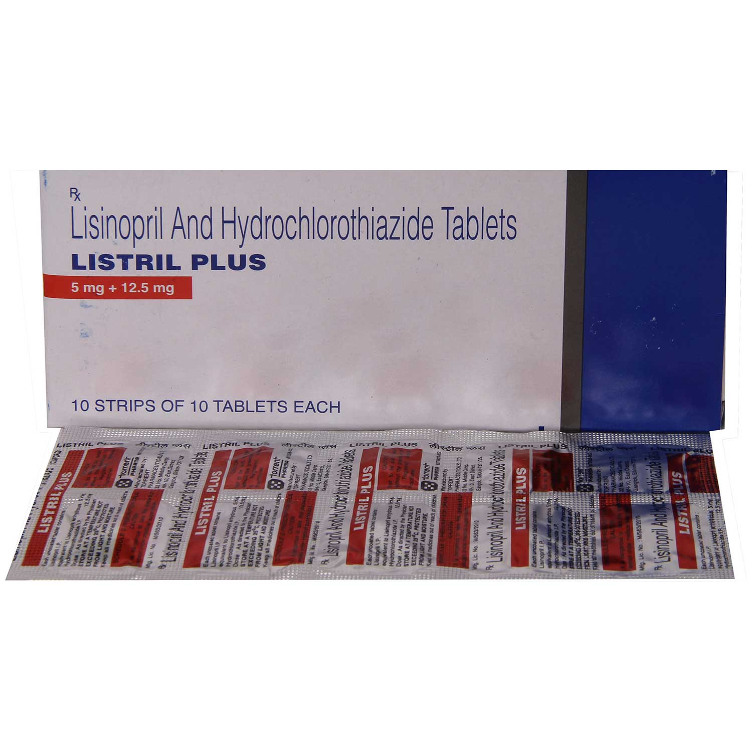 Listril Plus Tablet 10's Price, Uses, Side Effects, Composition ...