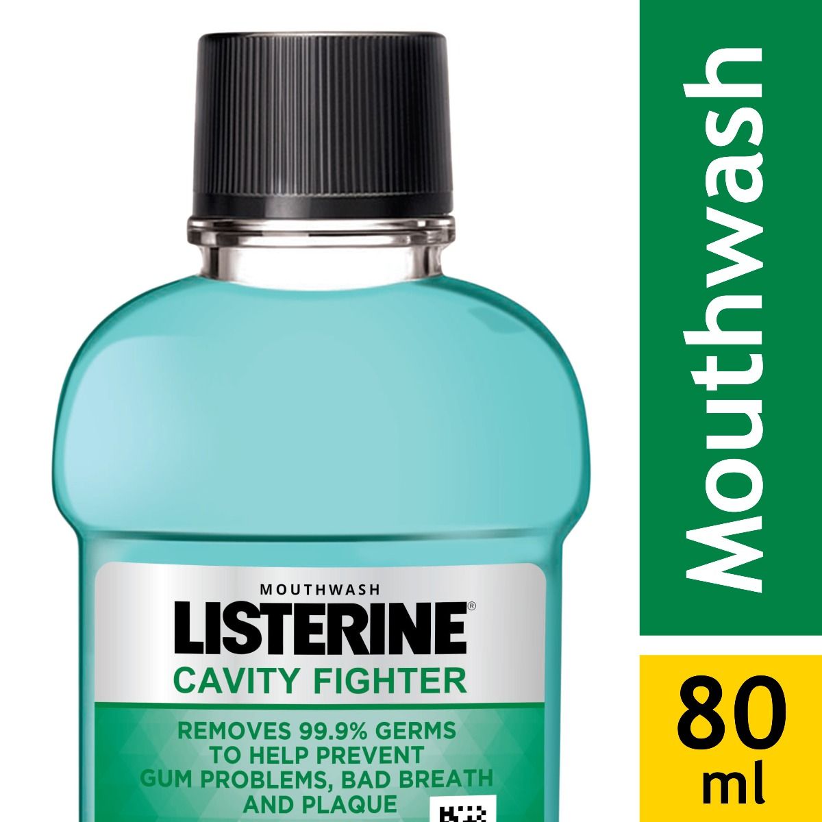 Listerine Cavity Fighter Mouthwash, 80 ml Price, Uses, Side Effects ...