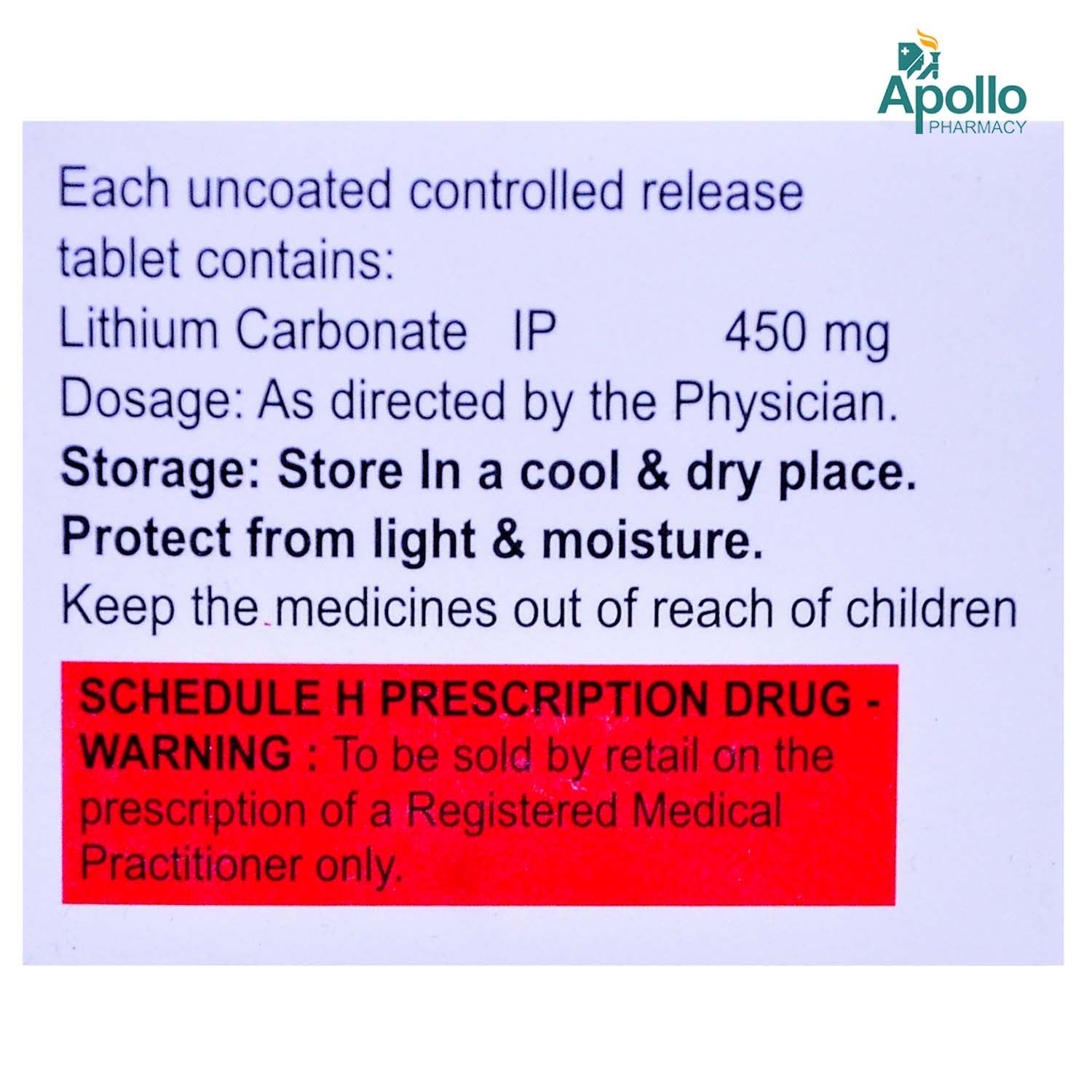 LITHOCENT CR TABLET Price, Uses, Side Effects, Composition - Apollo ...