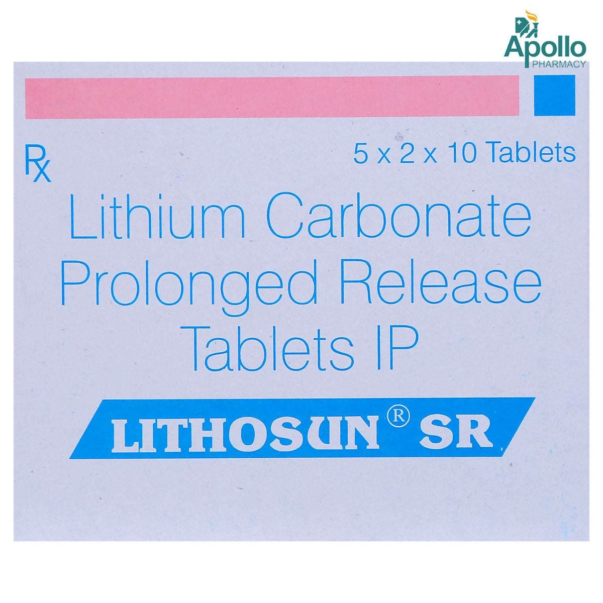 Lithosun SR Tablet 10's Price, Uses, Side Effects, Composition - Apollo ...