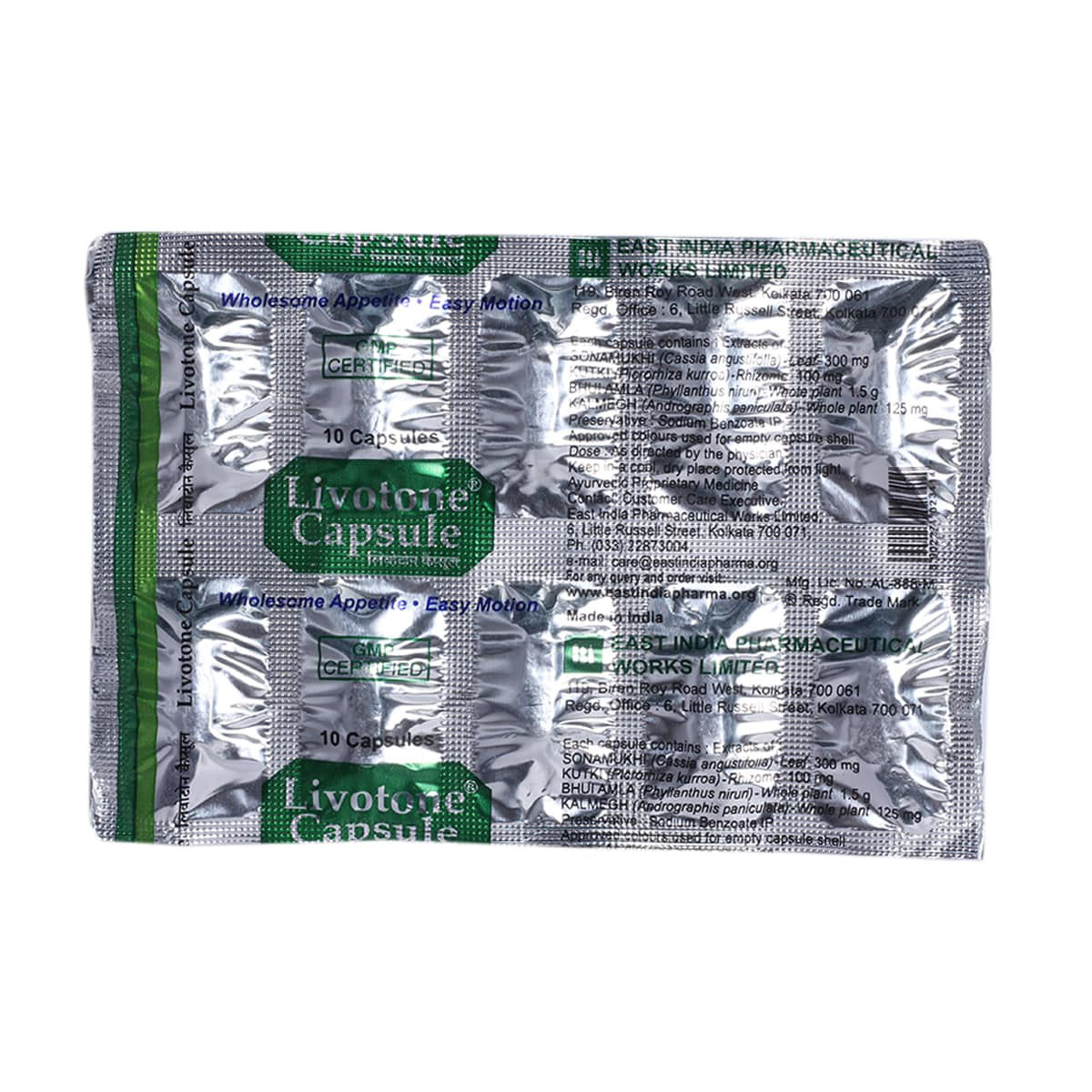 Livotone, 10 Capsules Price, Uses, Side Effects, Composition - Apollo ...