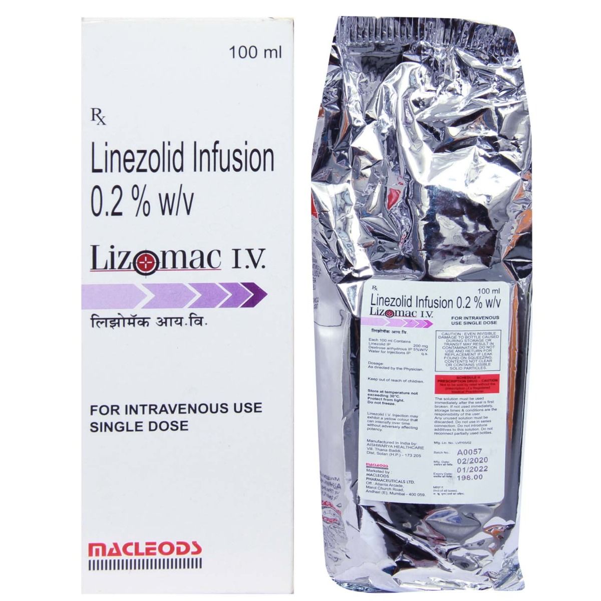LIZOMAC IV INJECTION 100ML Price, Uses, Side Effects, Composition ...