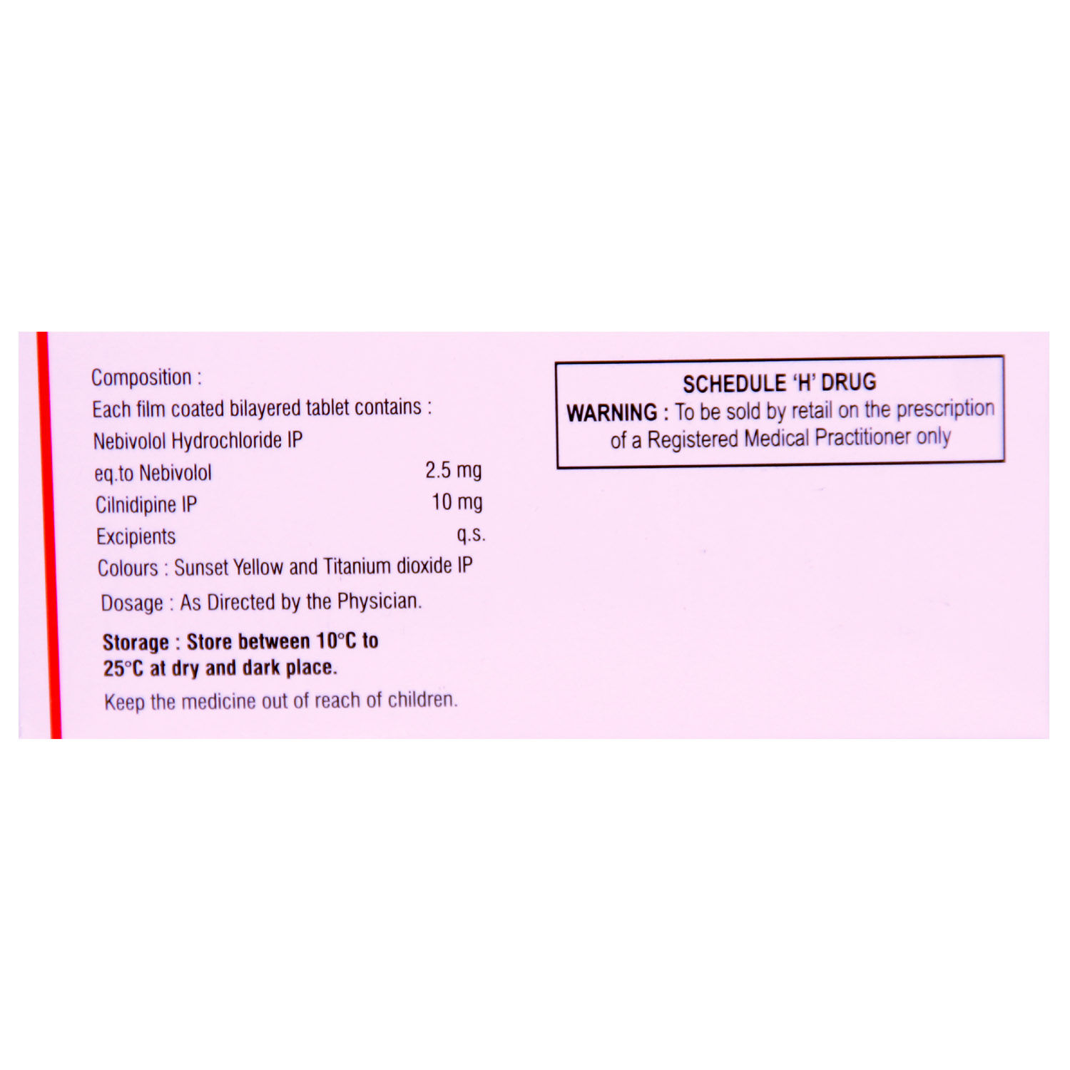 LN Beta 2.5 Tablet 10's Price, Uses, Side Effects, Composition - Apollo ...