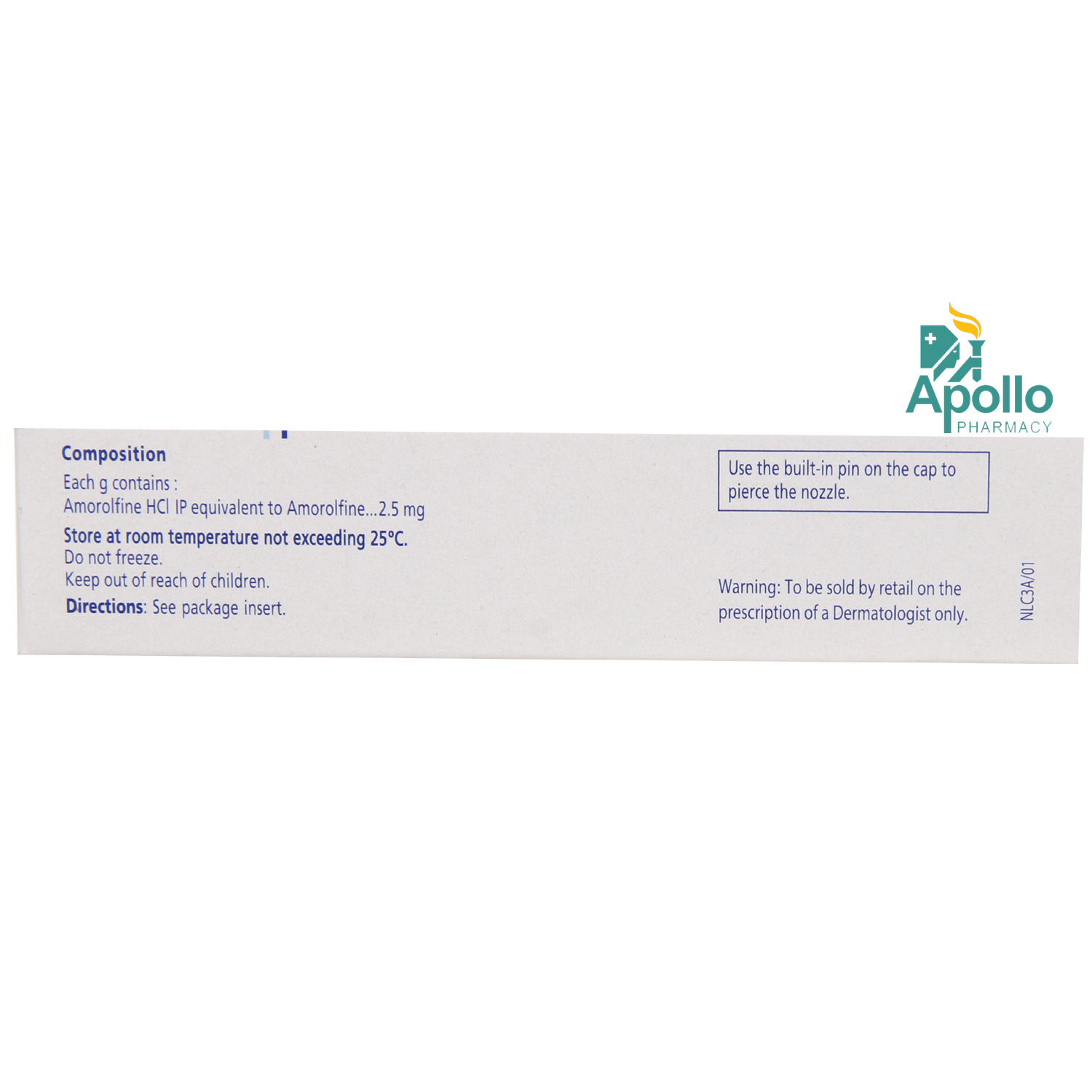Loceryl Cream 10 gm Price, Uses, Side Effects, Composition - Apollo ...