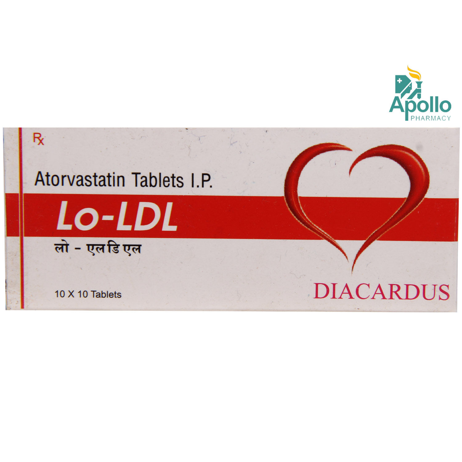 LO LDL 10MG TABLET 10'S Price, Uses, Side Effects, Composition - Apollo ...