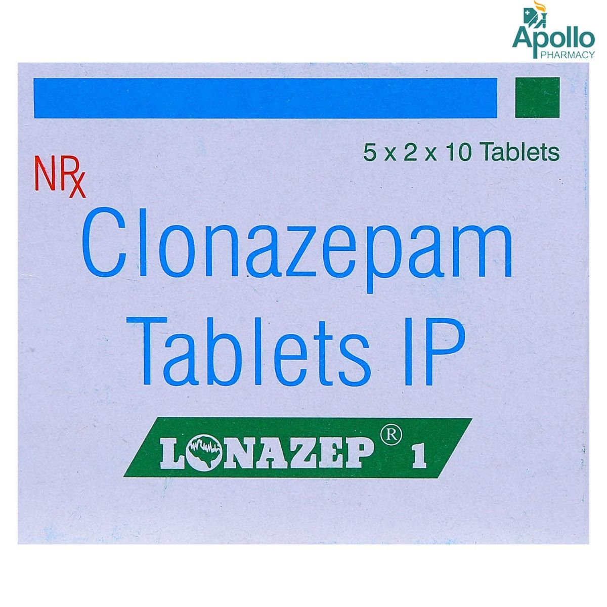 Lonazep 1 Tablet 10's Price, Uses, Side Effects, Composition - Apollo ...