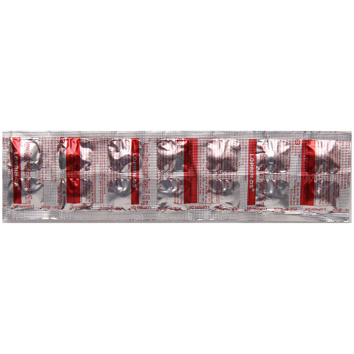 Loprin DS Tablet 14's Price, Uses, Side Effects, Composition - Apollo ...