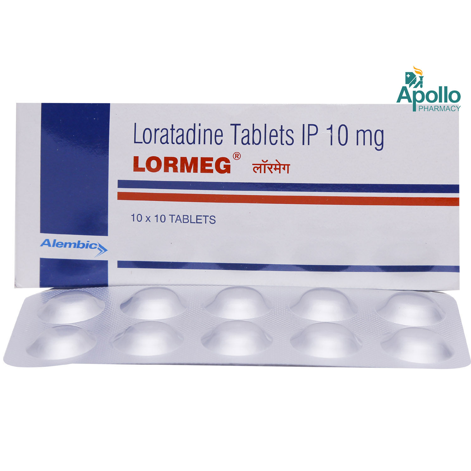Lormeg Tablet 10's Price, Uses, Side Effects, Composition - Apollo Pharmacy