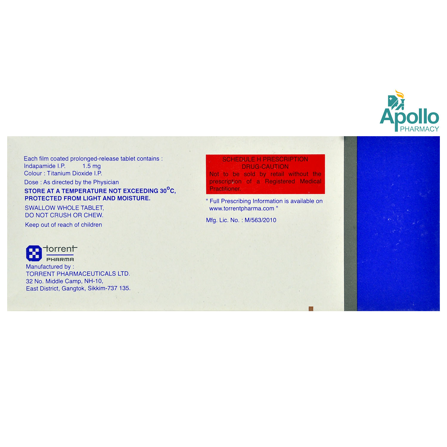 Lorvas SR Tablet 10's Price, Uses, Side Effects, Composition - Apollo ...