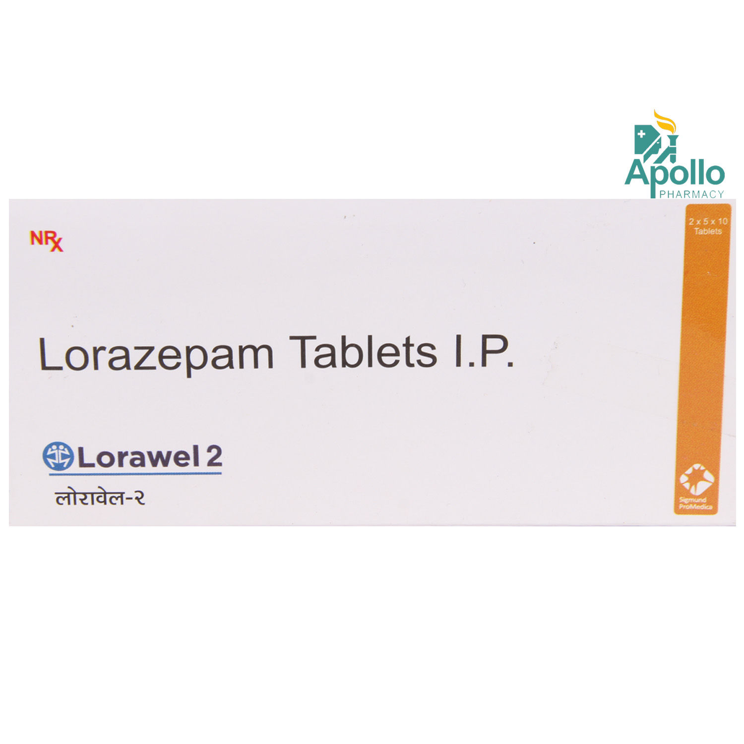 LORAWEL 2MG TABLET Price, Uses, Side Effects, Composition - Apollo Pharmacy