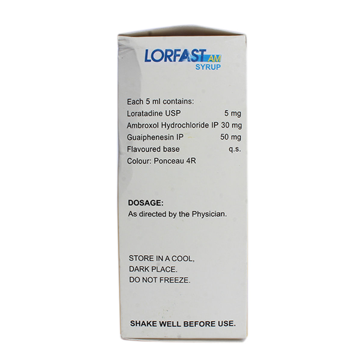 Lorfast Am Syrup 100 ml Price, Uses, Side Effects, Composition - Apollo ...