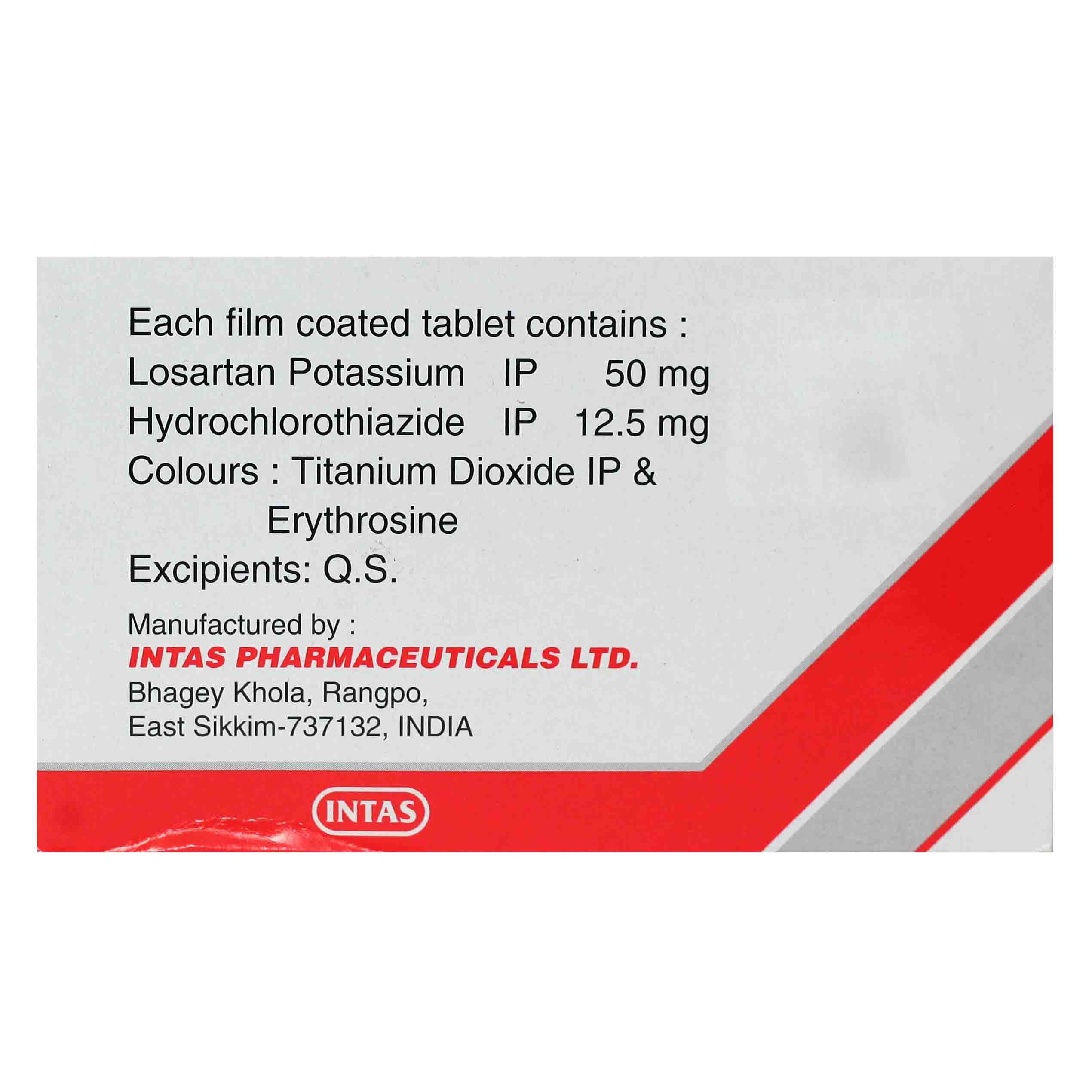 Losartas-HT Tablet 15's Price, Uses, Side Effects, Composition - Apollo ...