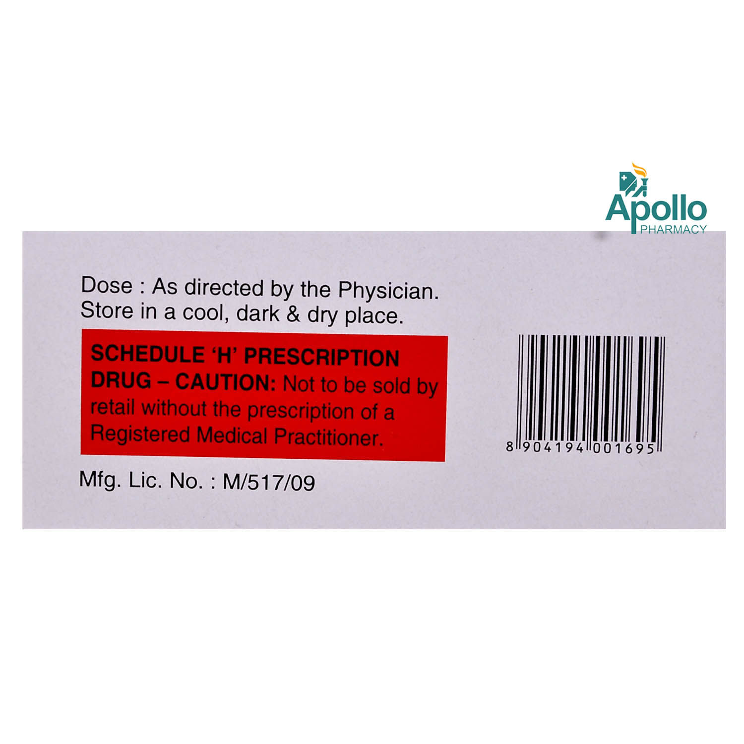 Losartas-50 Tablet 15's Price, Uses, Side Effects, Composition - Apollo ...