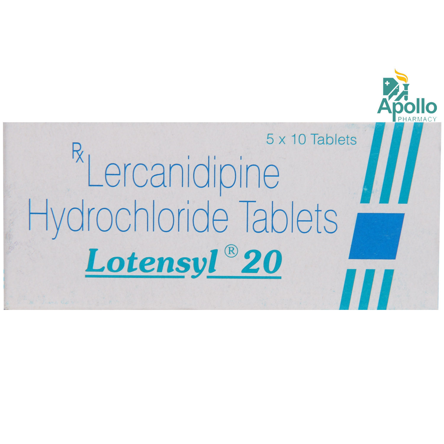 Lotensyl 20 Tablet 10's Price, Uses, Side Effects, Composition - Apollo ...