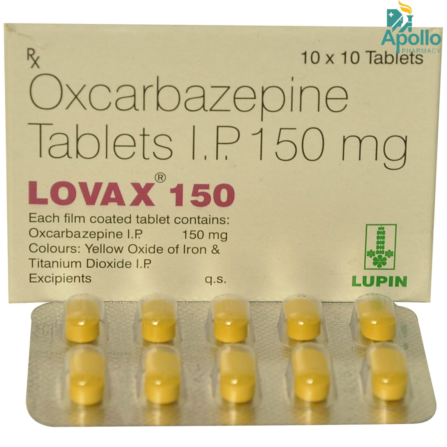 Lovax 150 Tablet 10's Price, Uses, Side Effects, Composition - Apollo ...