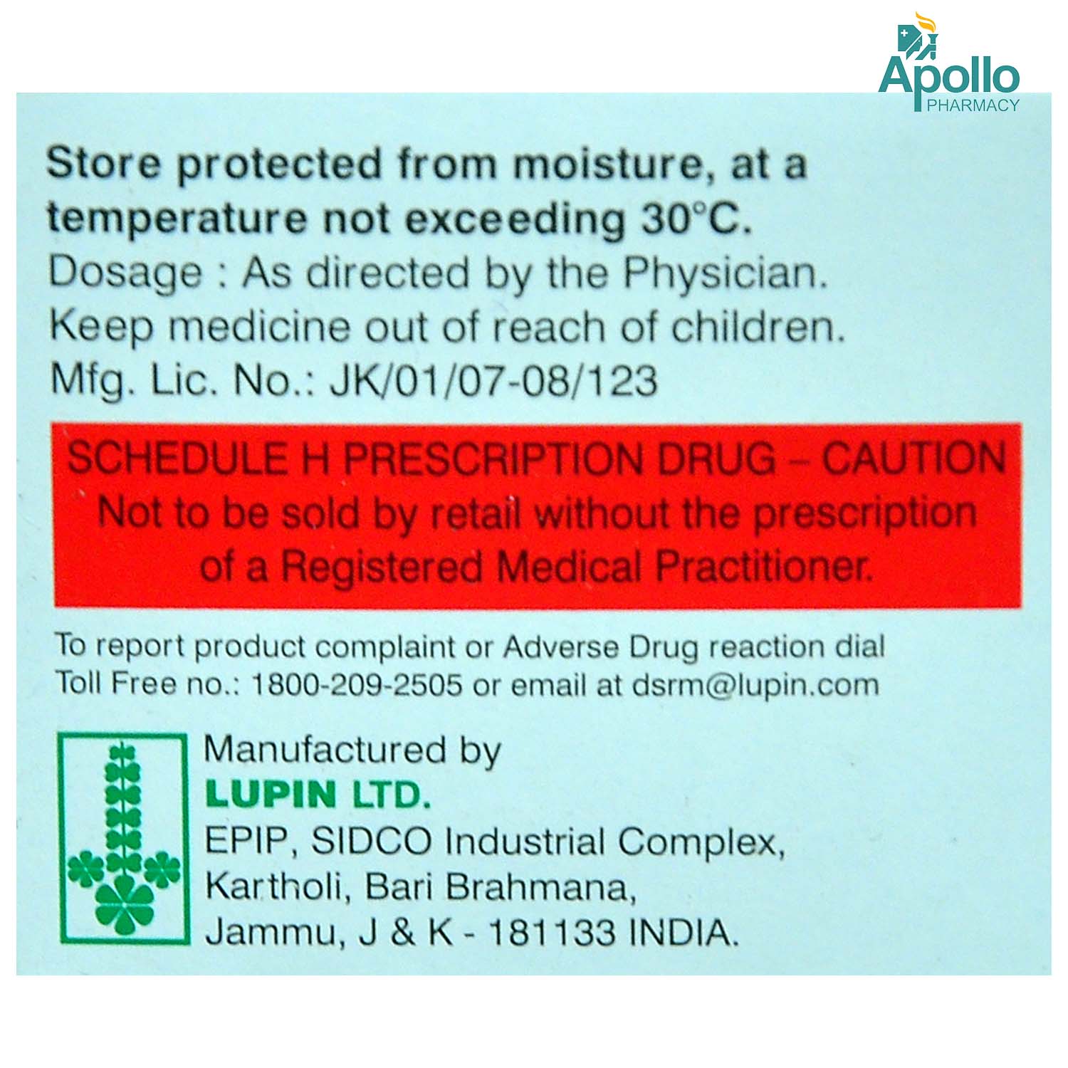 Lovax 300 Tablet 10's Price, Uses, Side Effects, Composition - Apollo ...