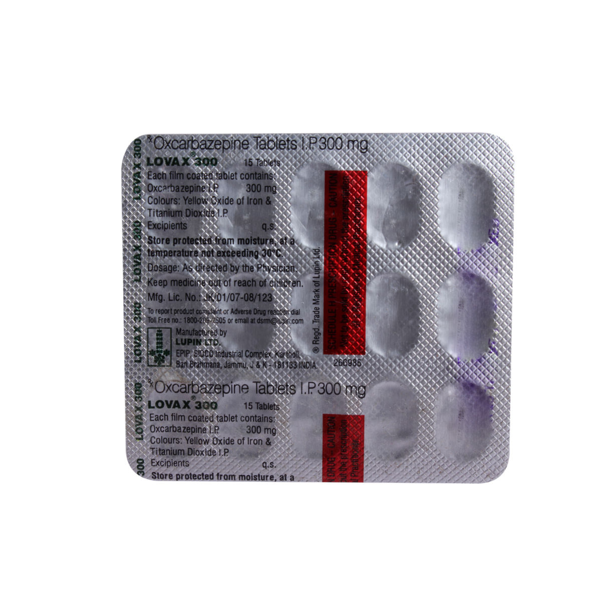 Lovax 300 Tablet 15's Price, Uses, Side Effects, Composition - Apollo ...