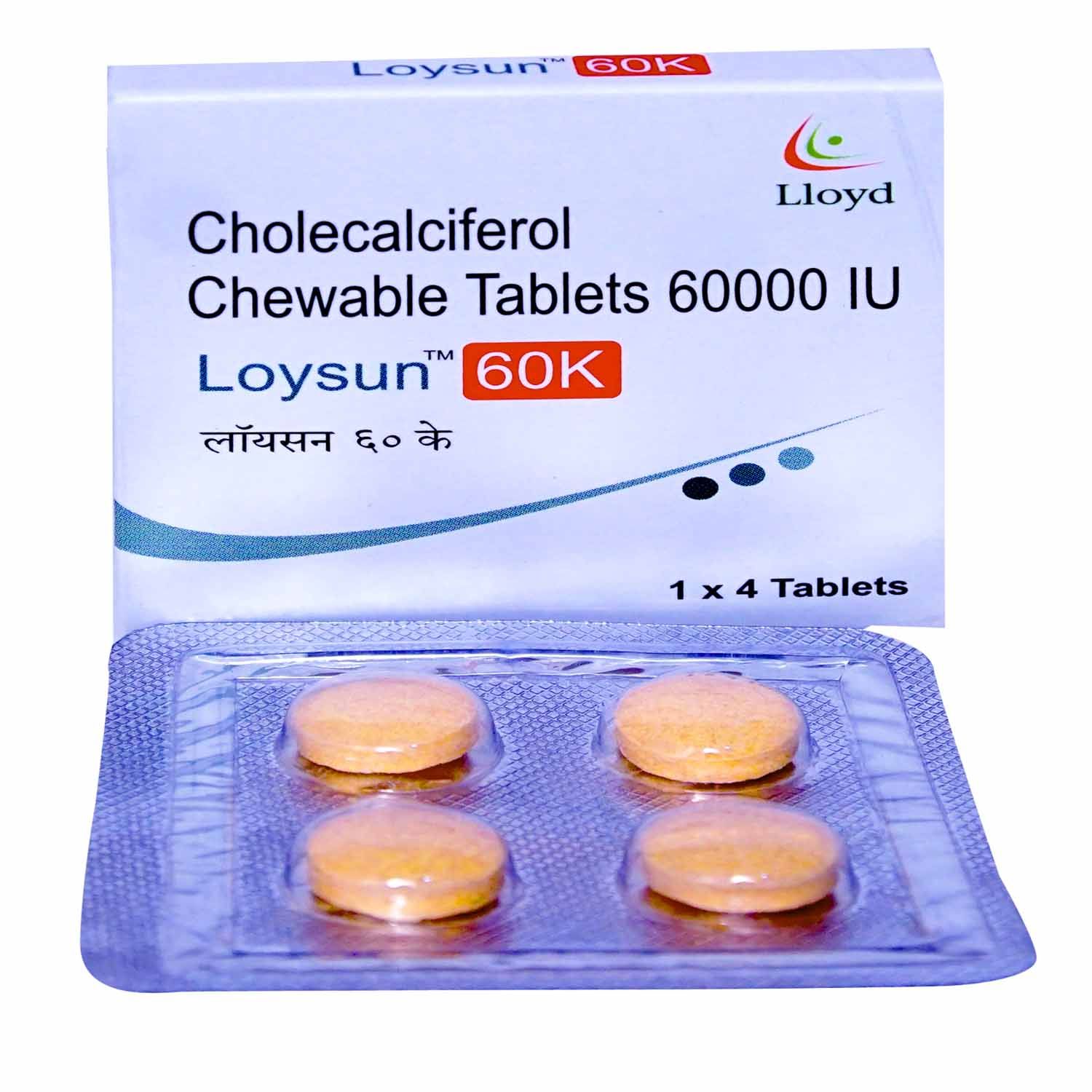 Loysun 60K Tablet 4's Price, Uses, Side Effects, Composition - Apollo ...